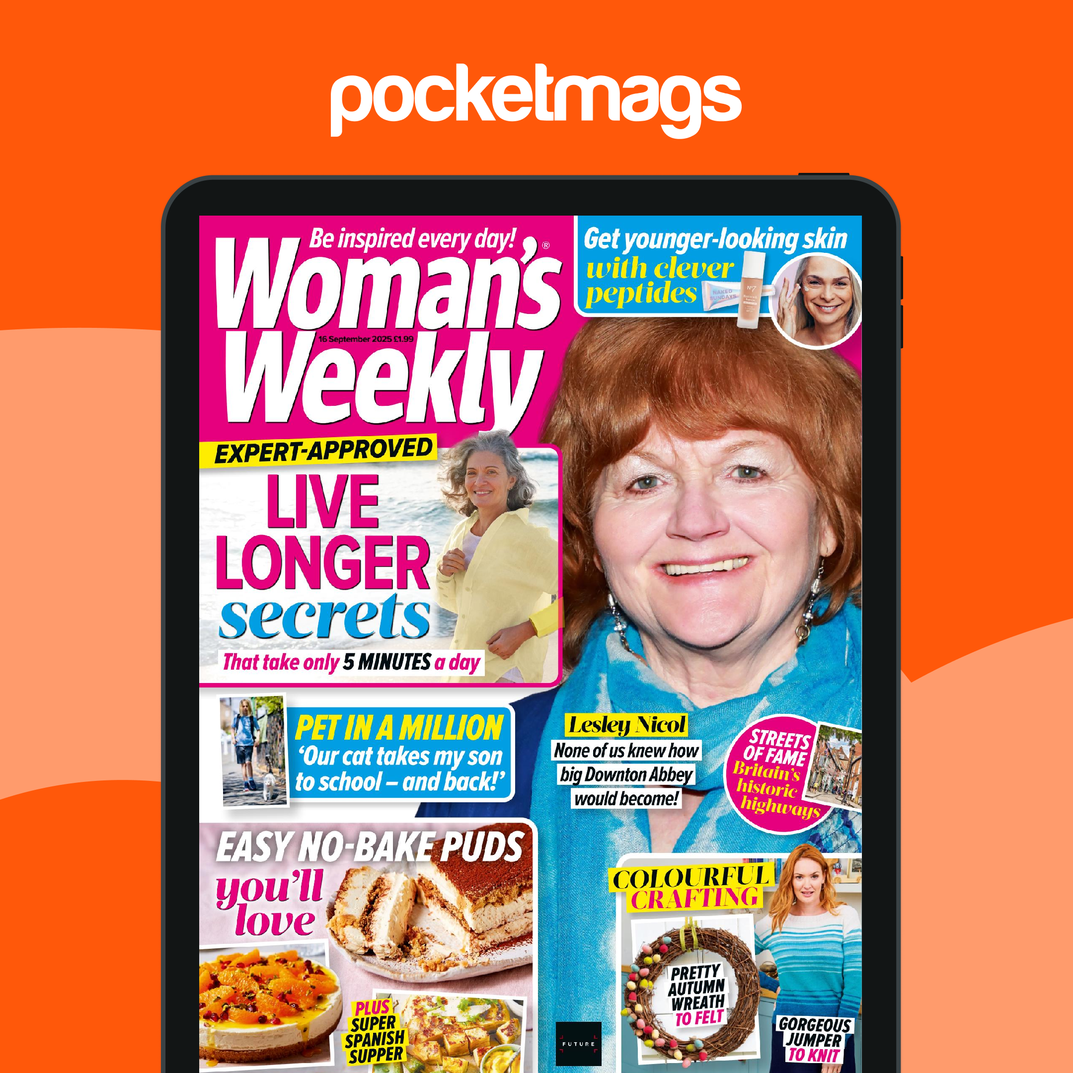 Woman's Weekly Magazine Subscriptions and 16-Sep-2025 Issue