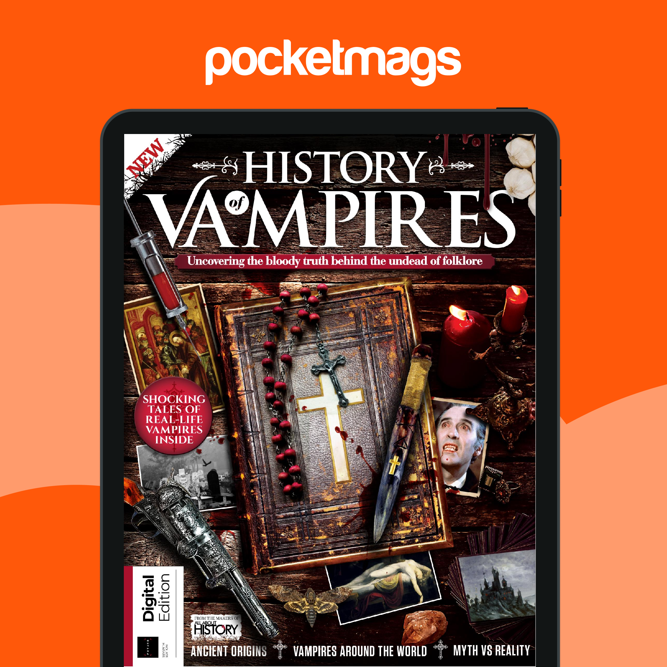 About History Bookazine - History of Vampires Seventh Edition Back Issue