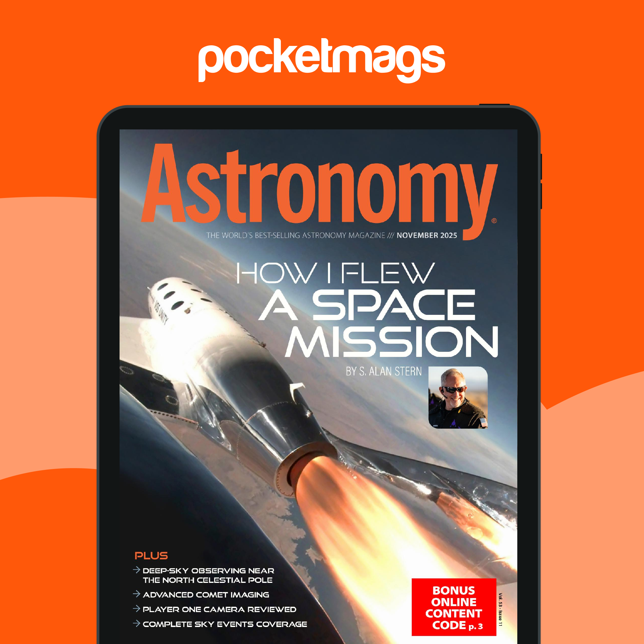 Astronomy Magazine Subscriptions and Nov-25 Issue