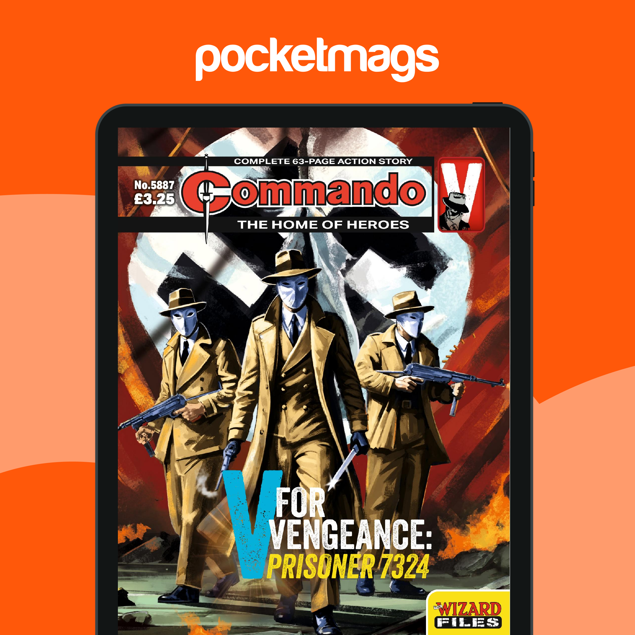 Commando Magazine - 5887 Back Issue
