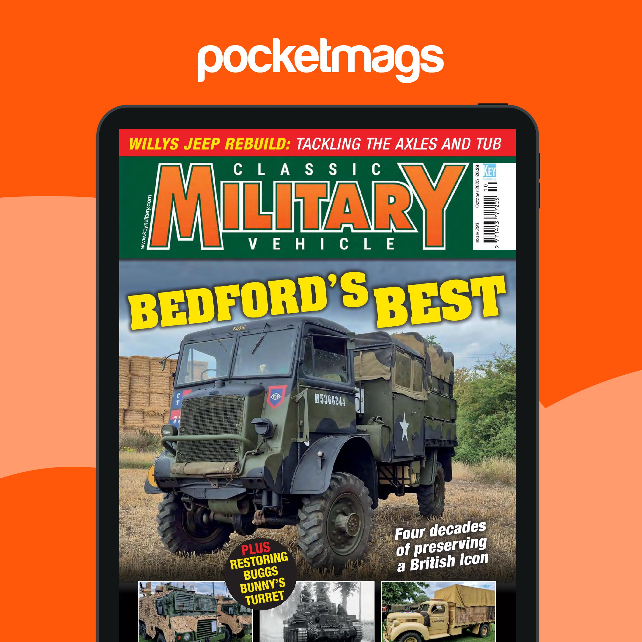 Classic Military Vehicle Magazine - October 2025 Edición anterior