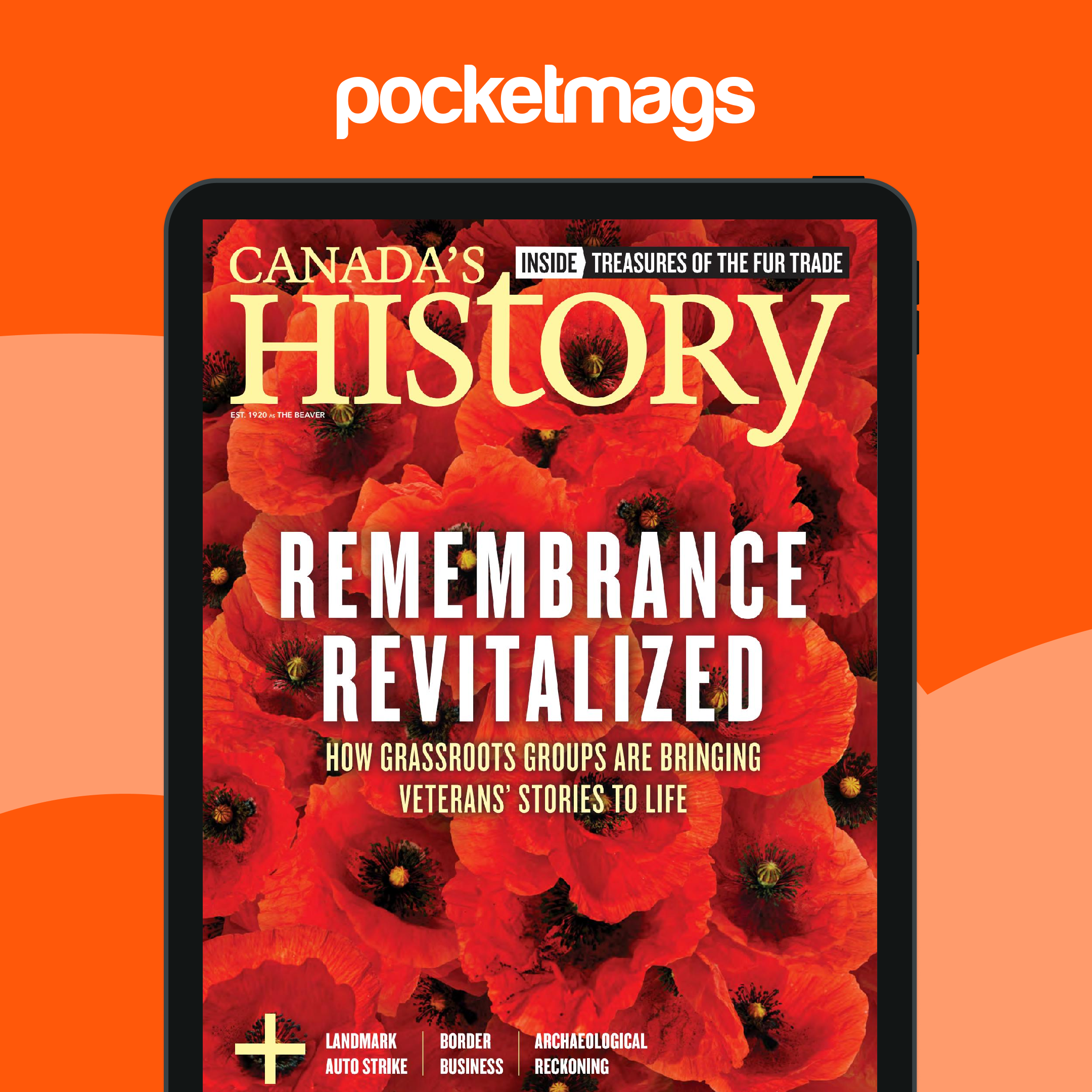 Canada's History Magazine Subscriptions and Oct/Nov 2025 Issue
