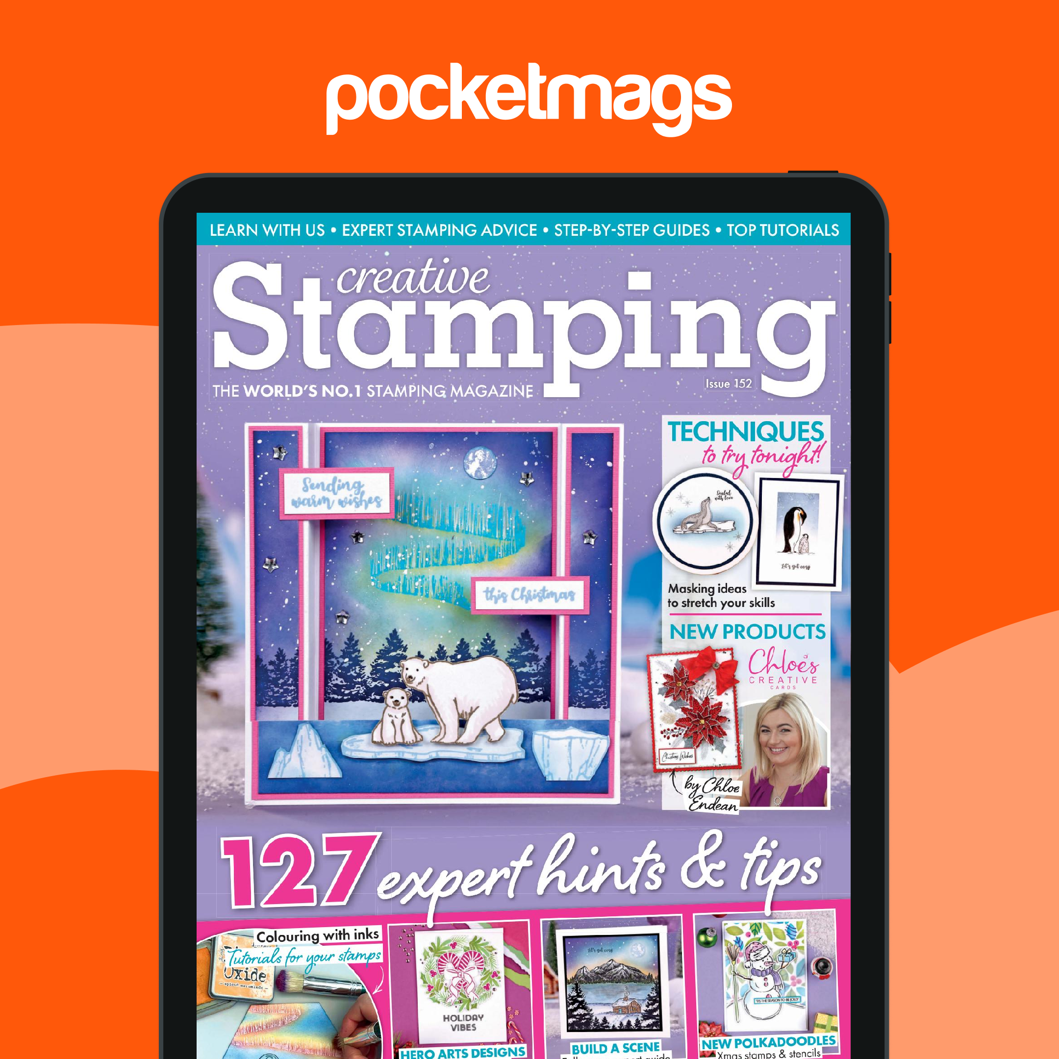 Creative Stamping Magazine Subscriptions and Issue 152 Issue
