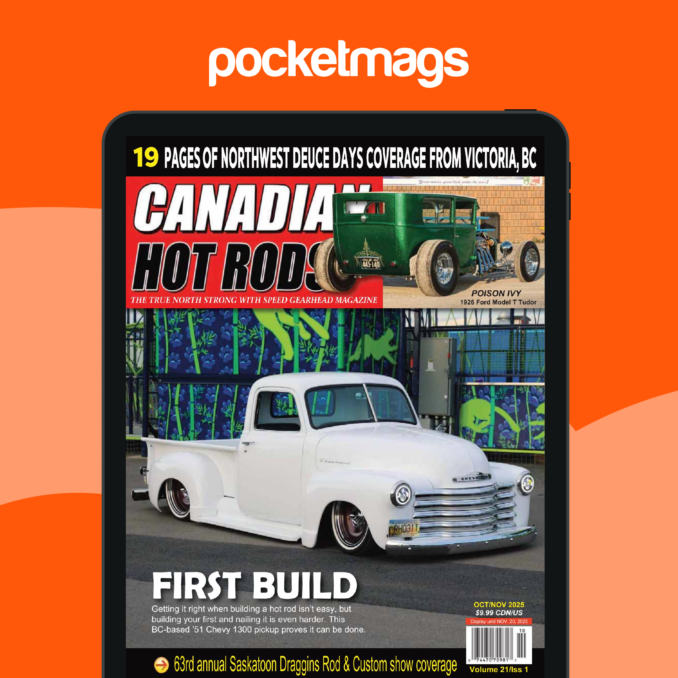 Canadian Hot Rods Magazine - OCT/NOV 2025 Back Issue
