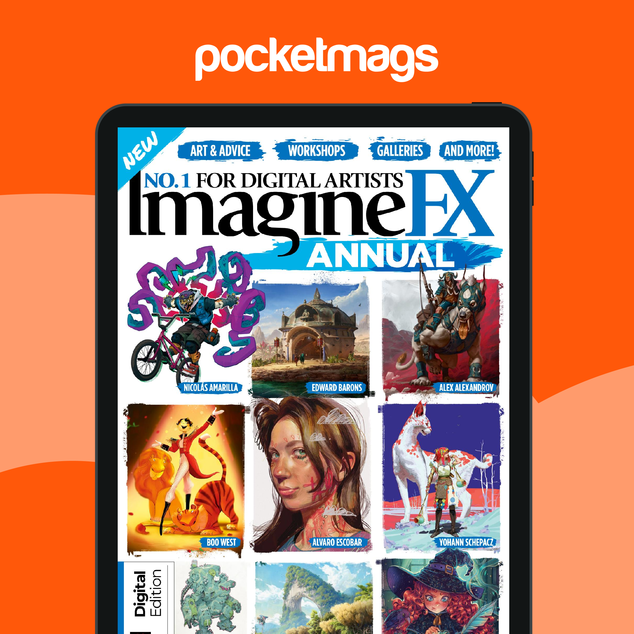 Creative Bookazine - ImagineFX Annual (2026) Volume 9 Back Issue