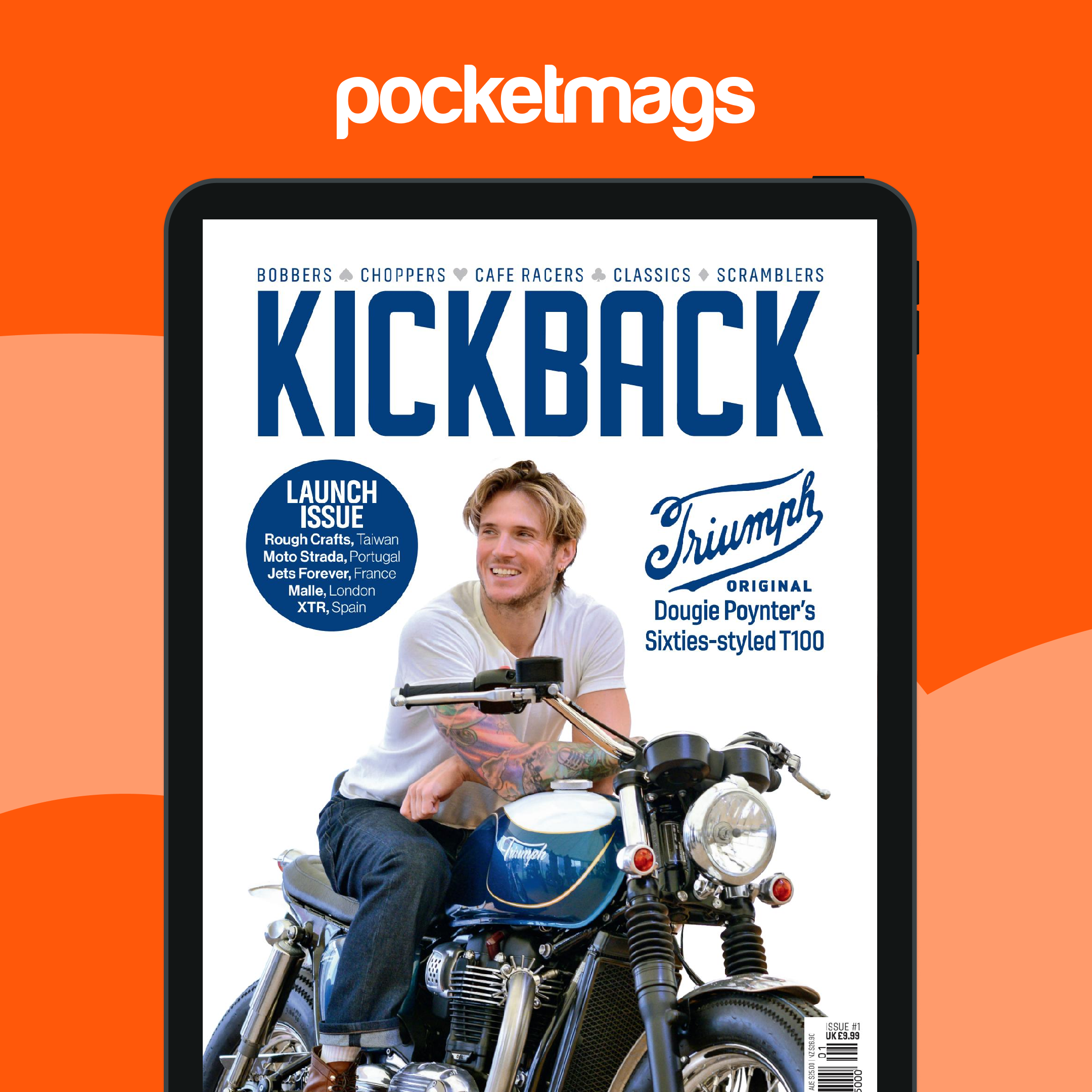 Kickback Magazine Suscripciones y Issue 1 edición