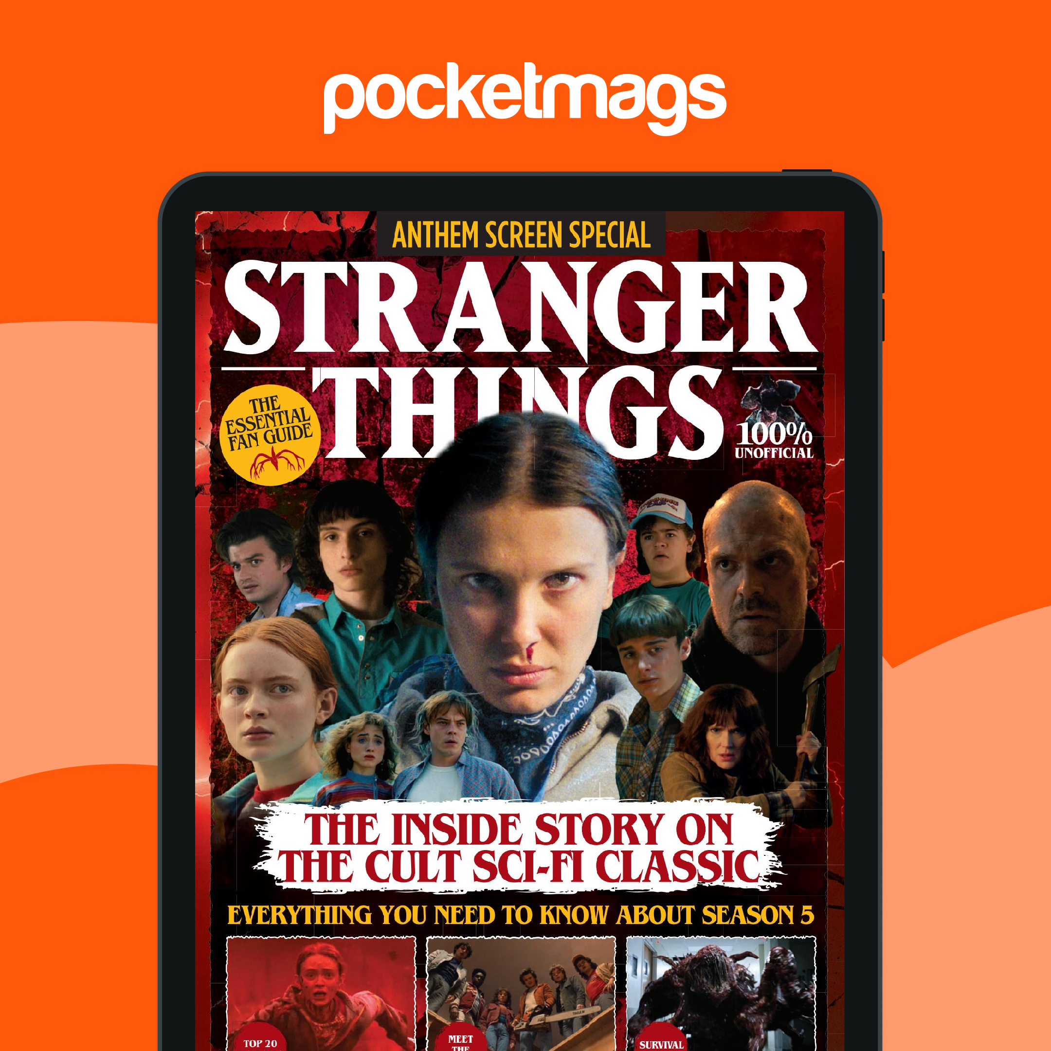 Anthem Screen Guides Magazine - Stranger Things Back Issue