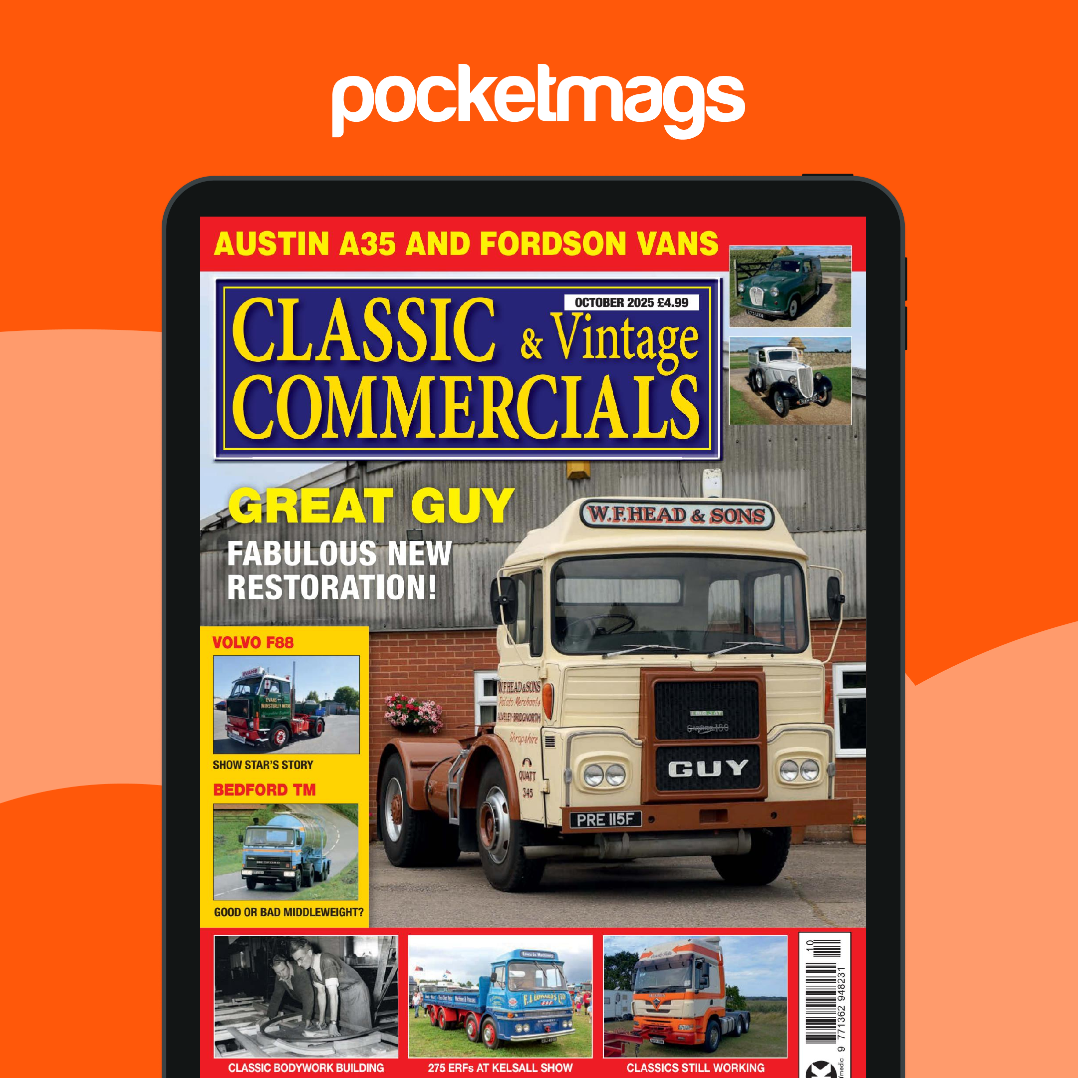 Classic & Vintage Commercials Magazine Subscriptions and Oct-25 Issue