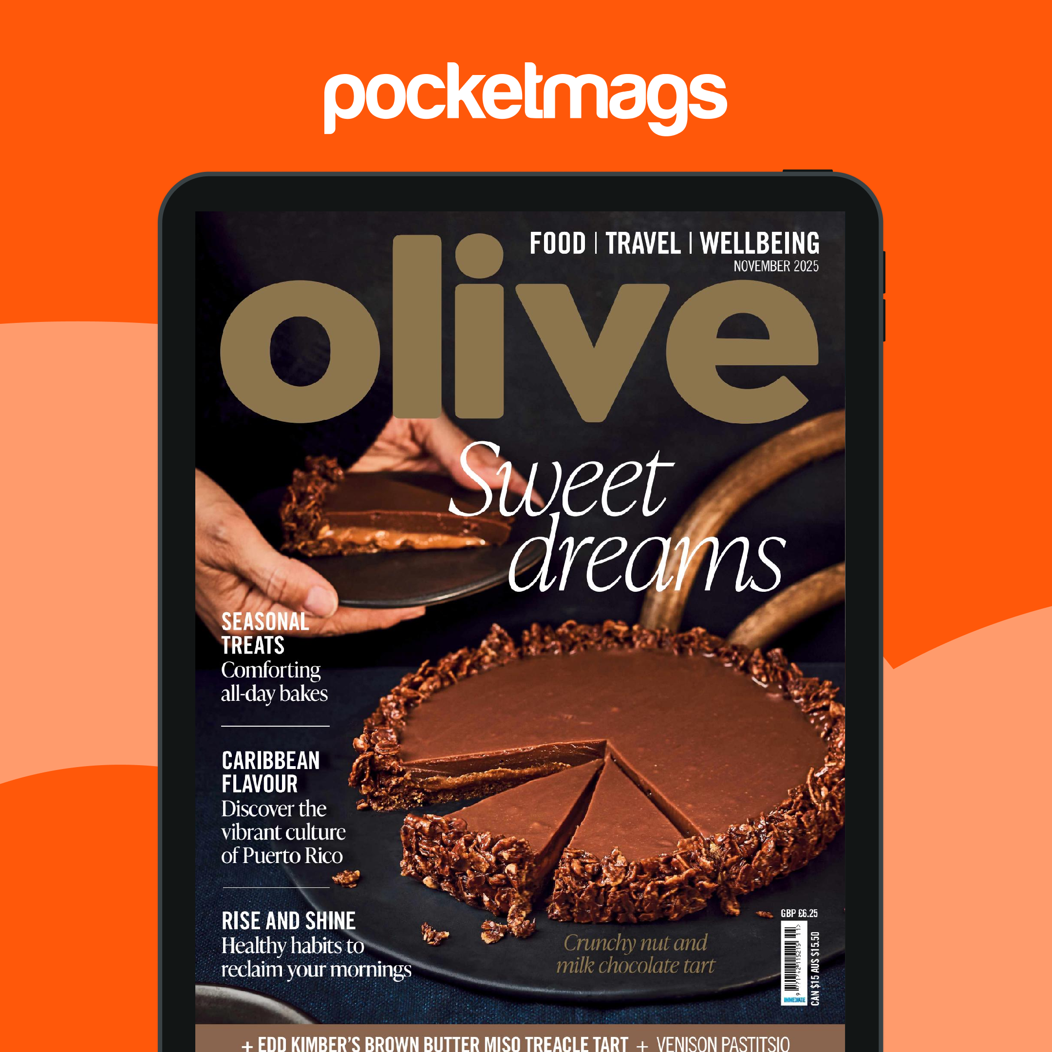 Olive Magazine Subscriptions and November 2025 Issue