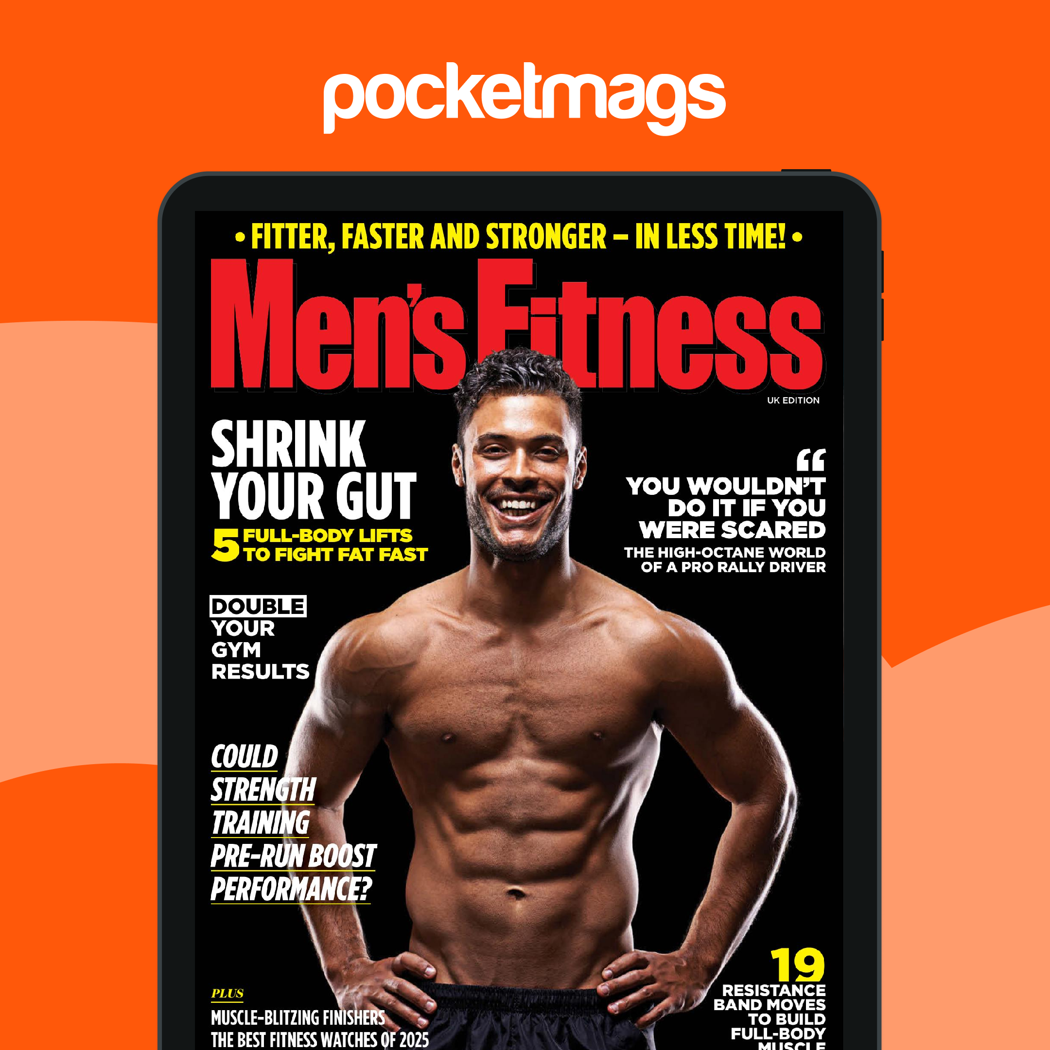 Men's Fitness Magazine Subscriptions and Oct-25 Issue