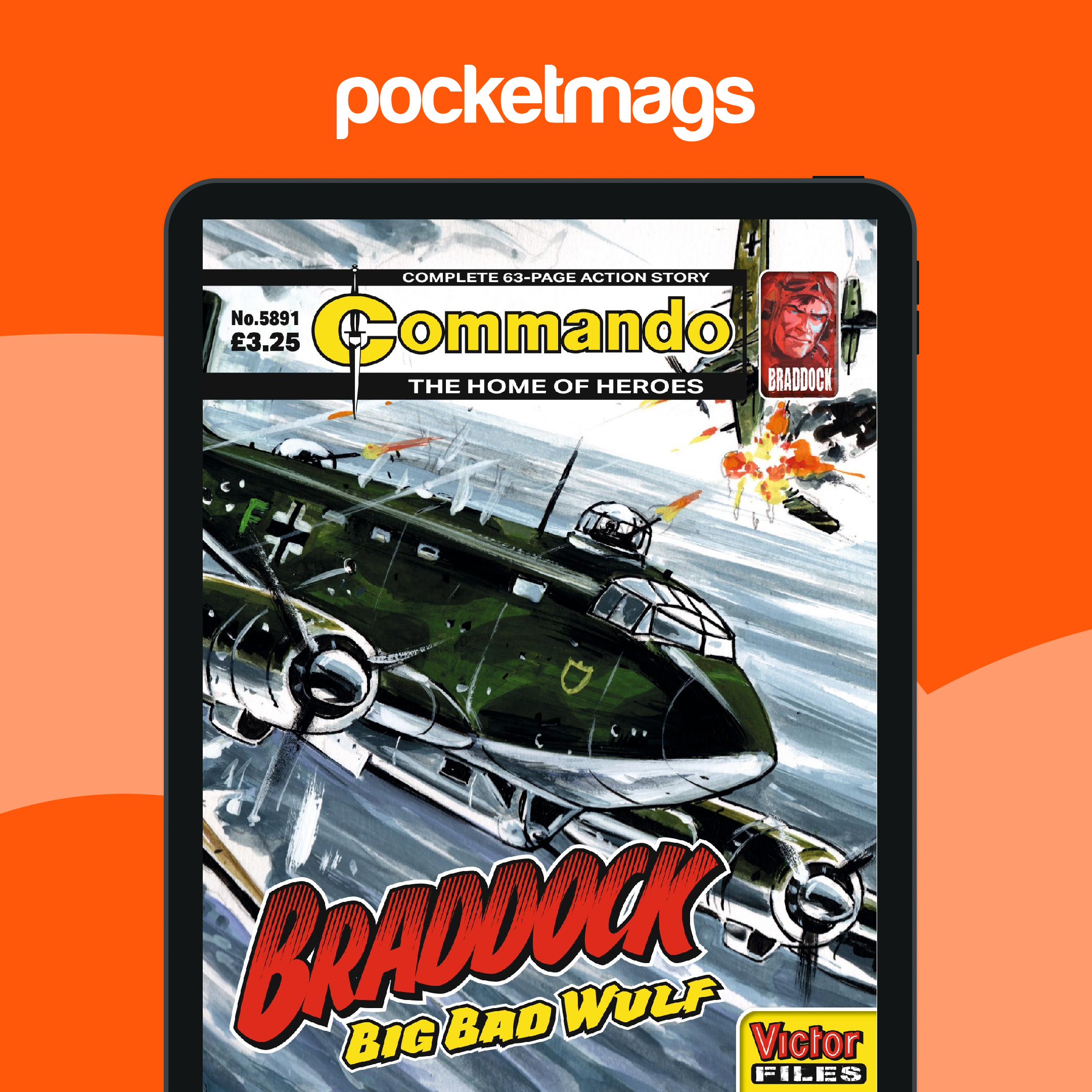 Commando Magazine - 5891 Back Issue