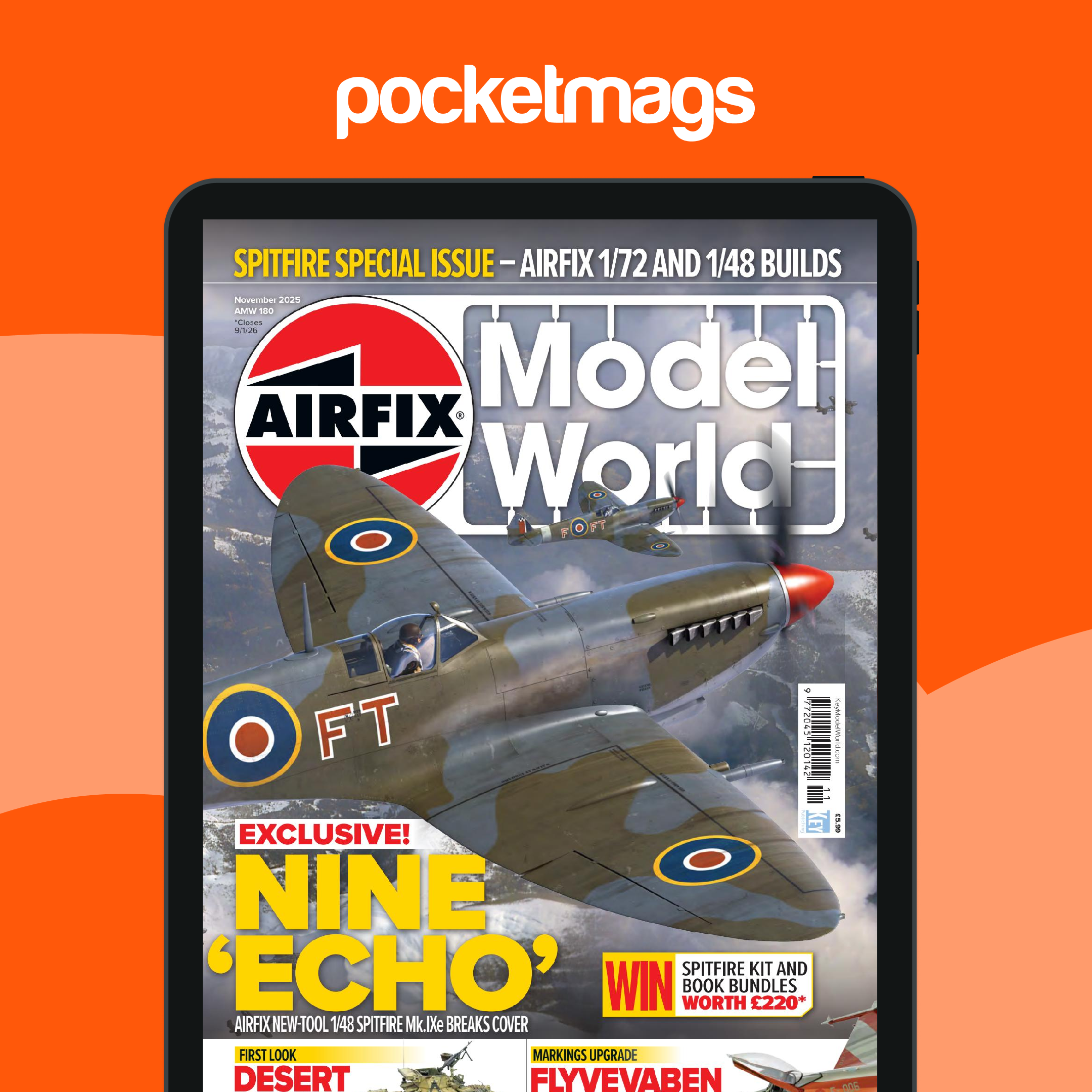 Airfix Model World Magazine Subscriptions and November 2025 Issue