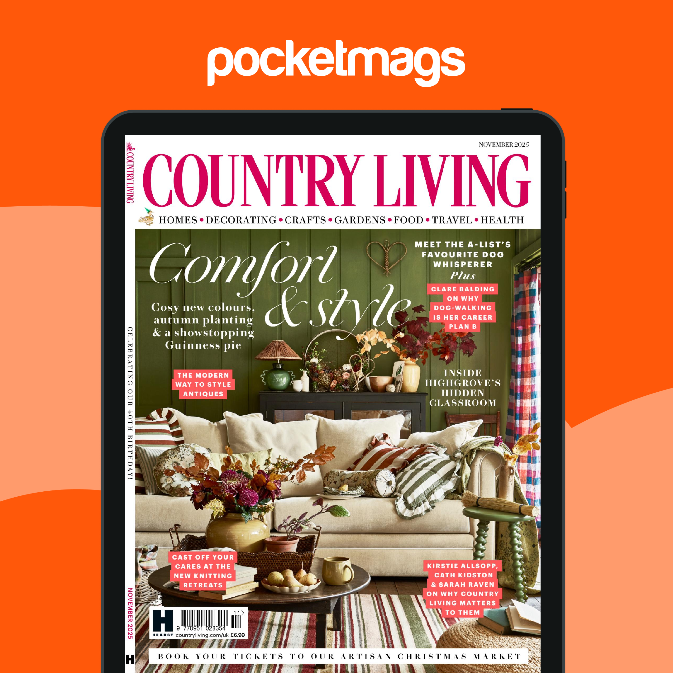 Country Living Magazine Subscriptions and Nov-25 Issue