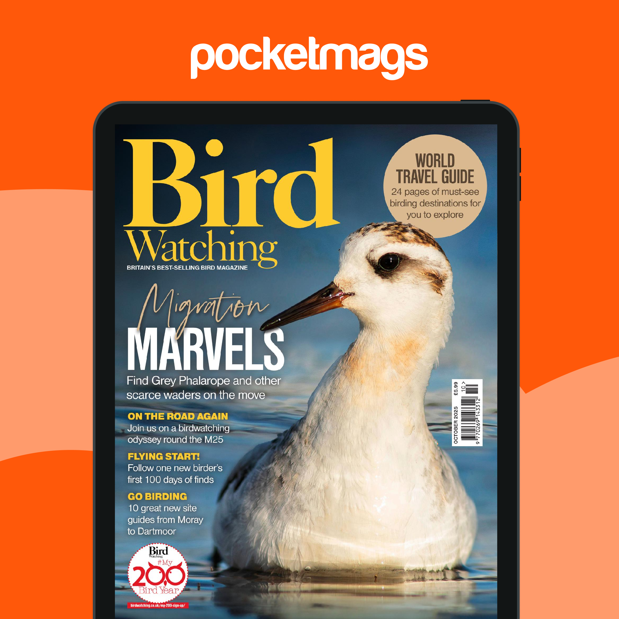 Bird Watching Magazine Subscriptions and Oct-25 Issue