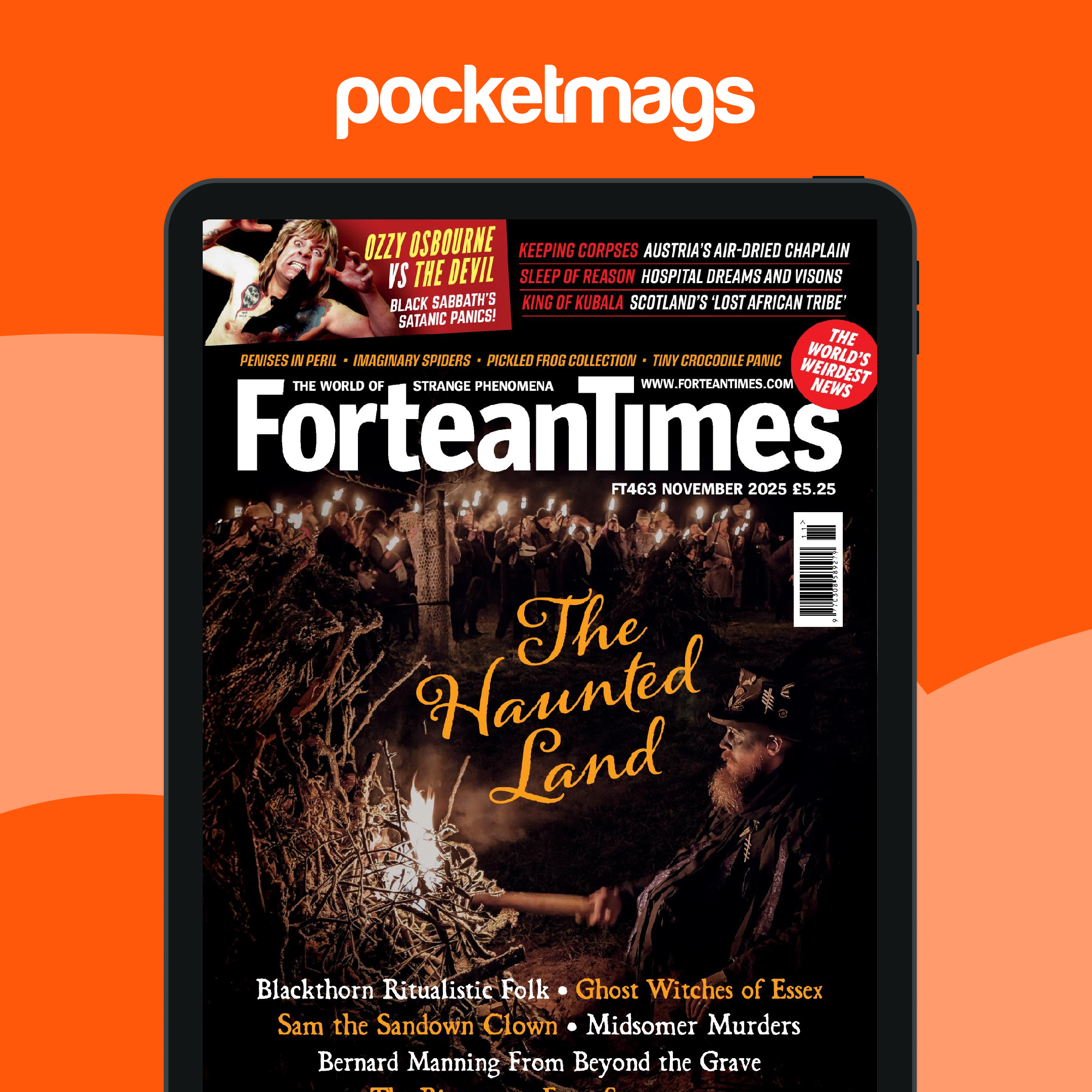 Fortean Times Magazine Subscriptions and Nov 2025 Issue
