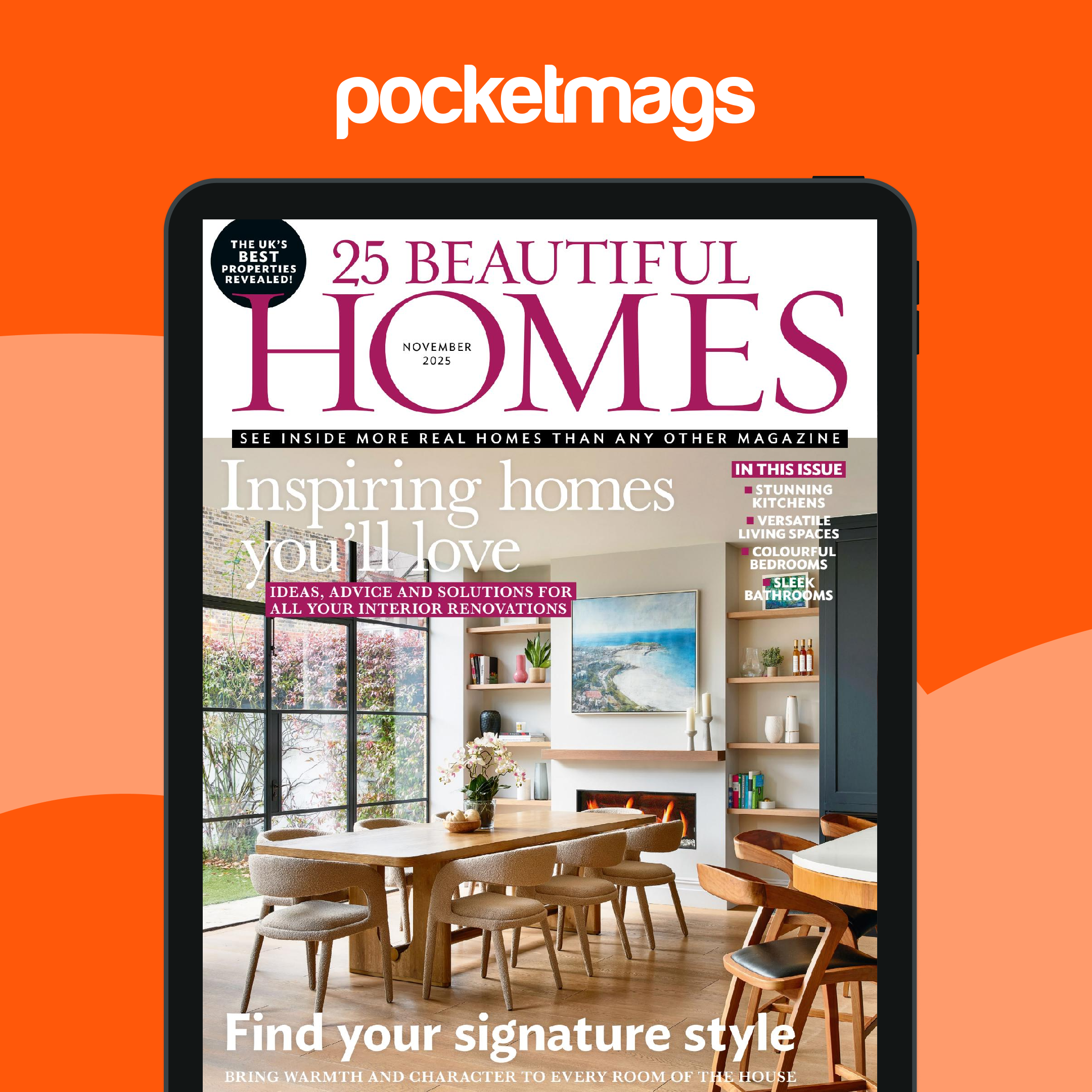 25 Beautiful Homes Magazine - November 2025 Edición anterior