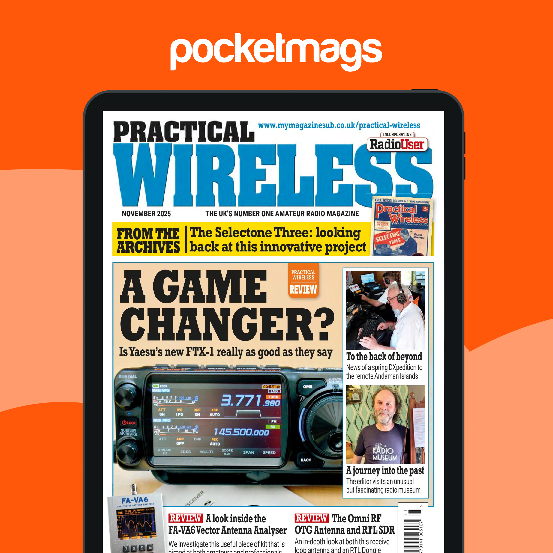 Practical Wireless Magazine - November 2025 Edición anterior