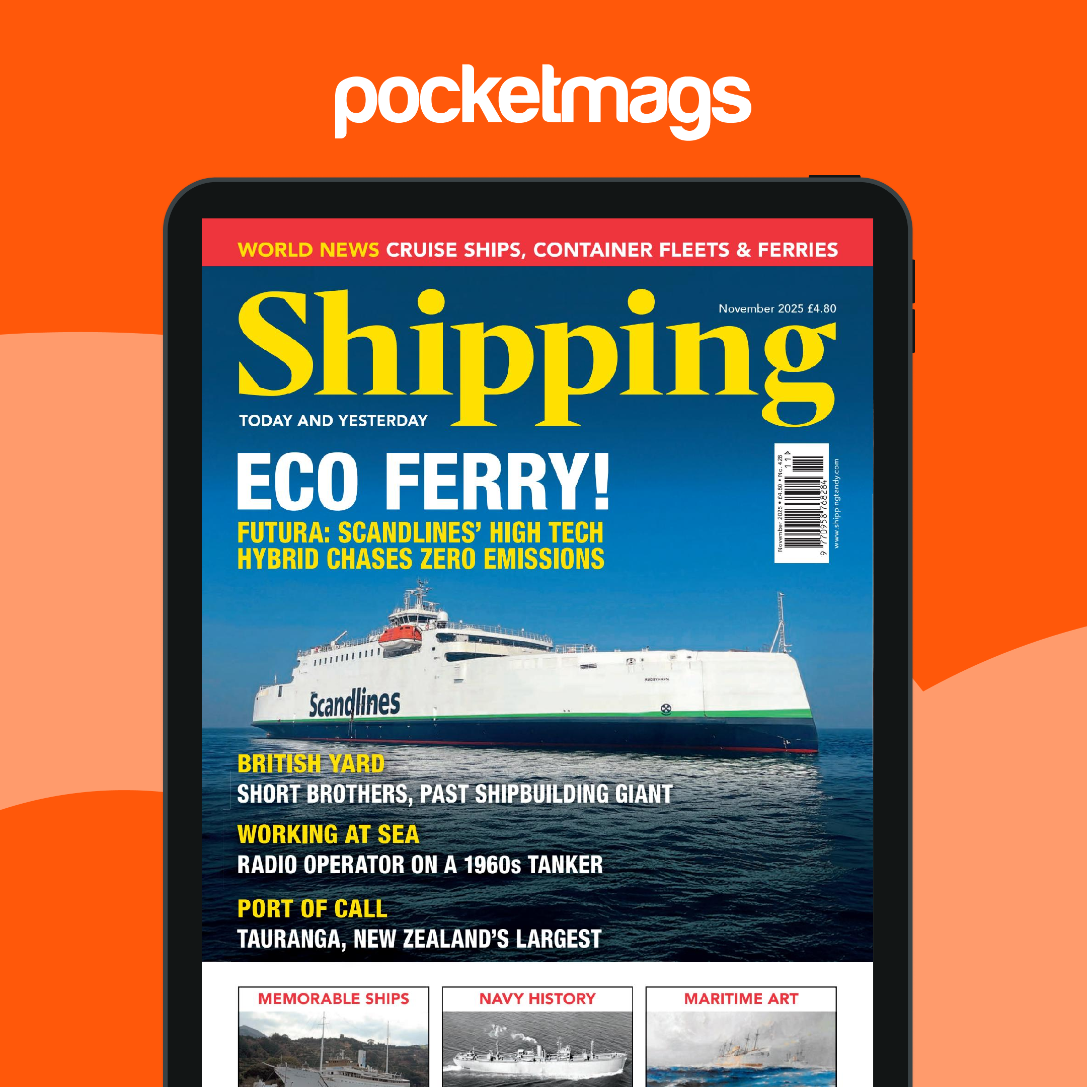 Shipping Today & Yesterday Magazine - November 2025 Back Issue