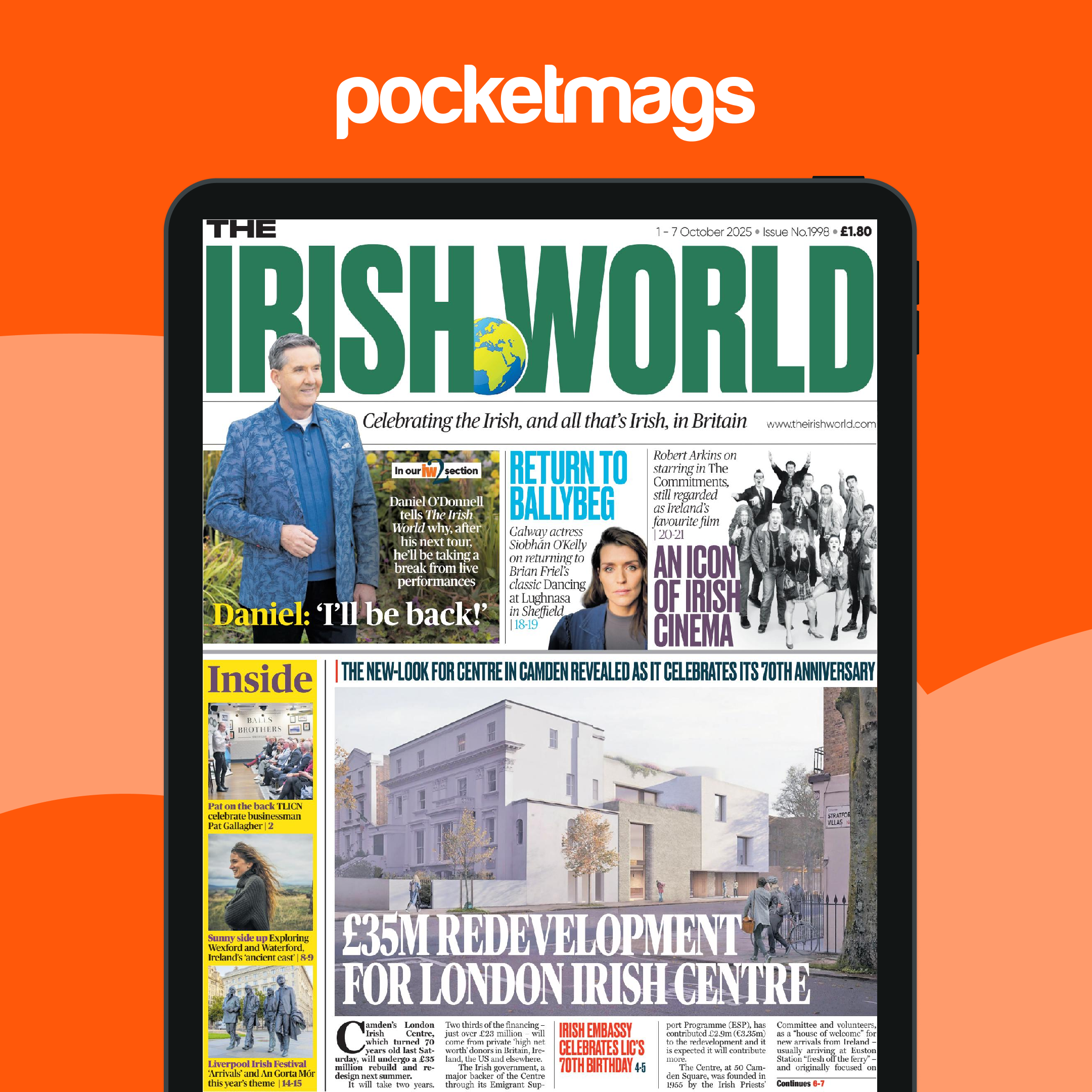 Irish World Magazine - 1998 Back Issue