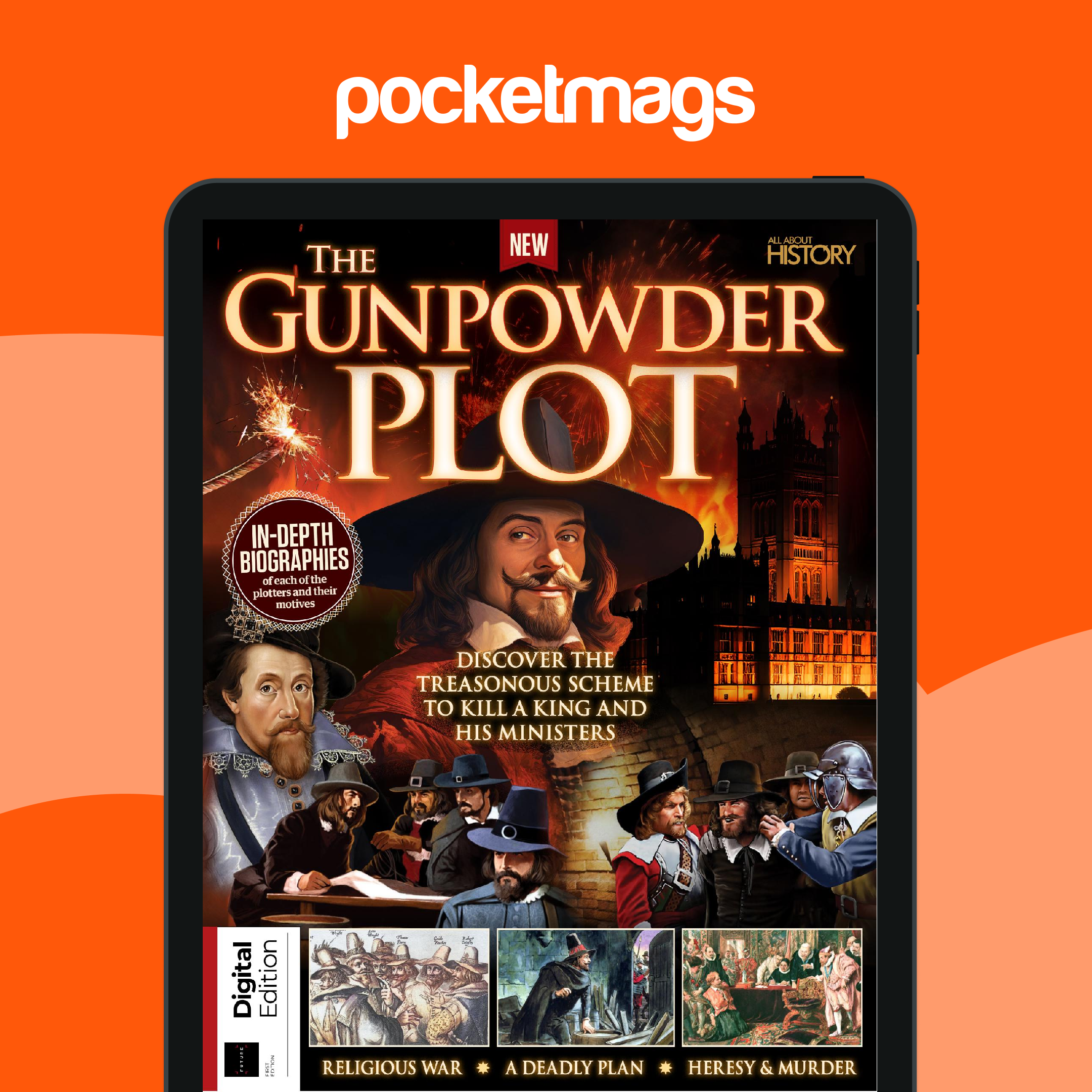 The History Anthology Magazine - The Gunpowder Plot First Ed. Back Issue