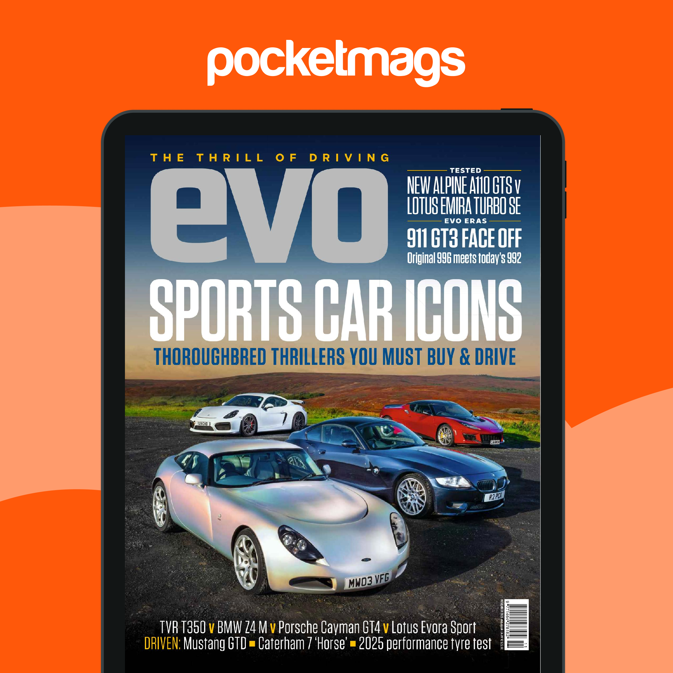 Evo Magazine Subscriptions and Nov-25 Issue