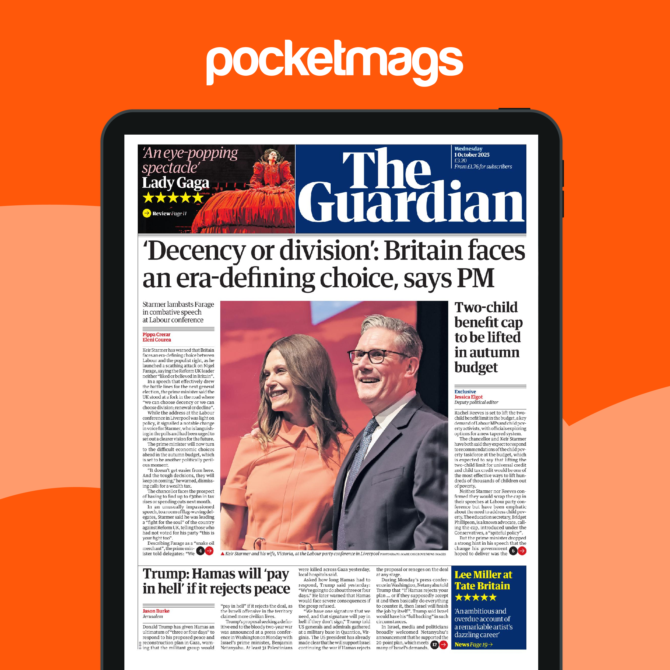 The Guardian Newspaper Subscriptions and Wednesday, 01 October 2025 Issue