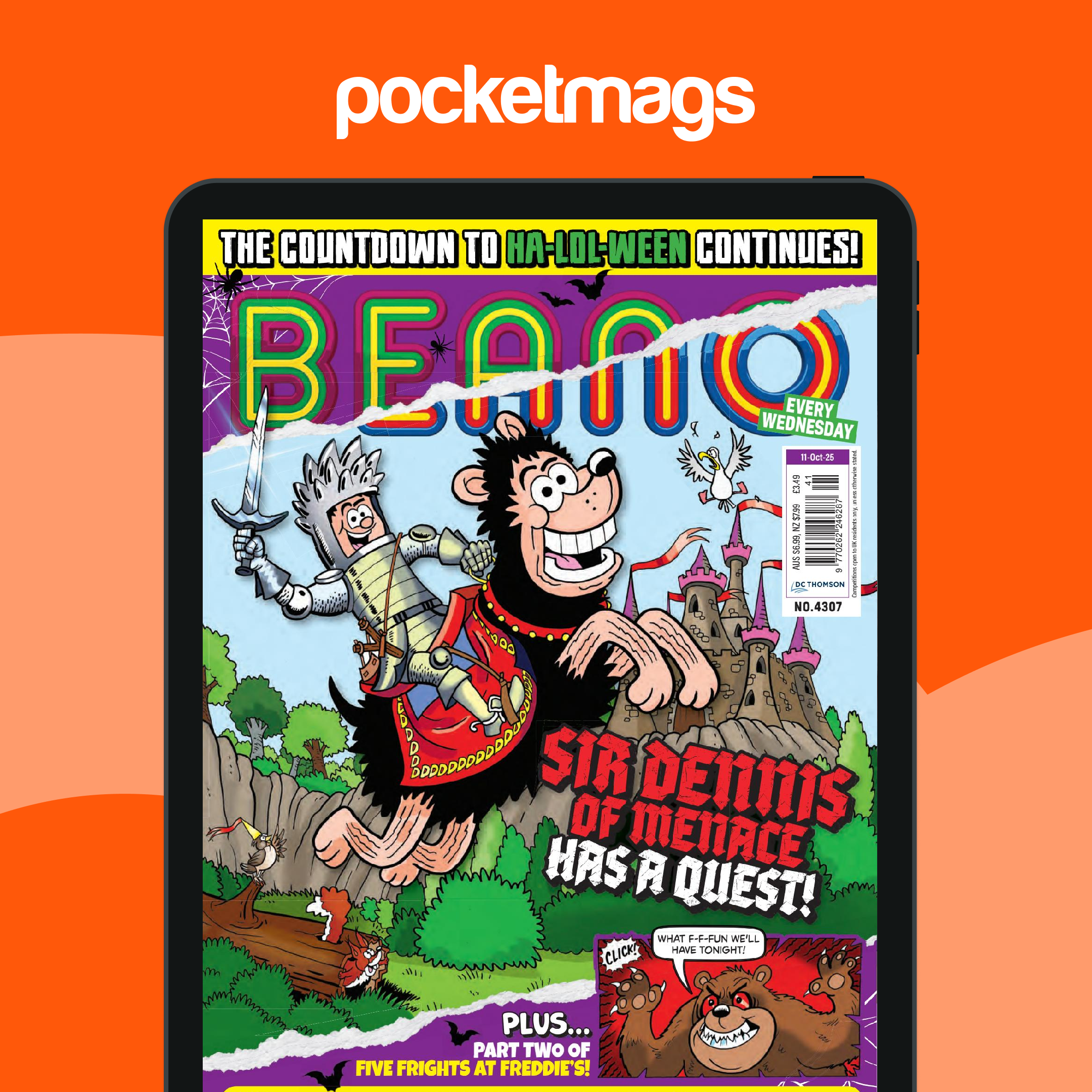 Beano Magazine - 11-Oct Back Issue