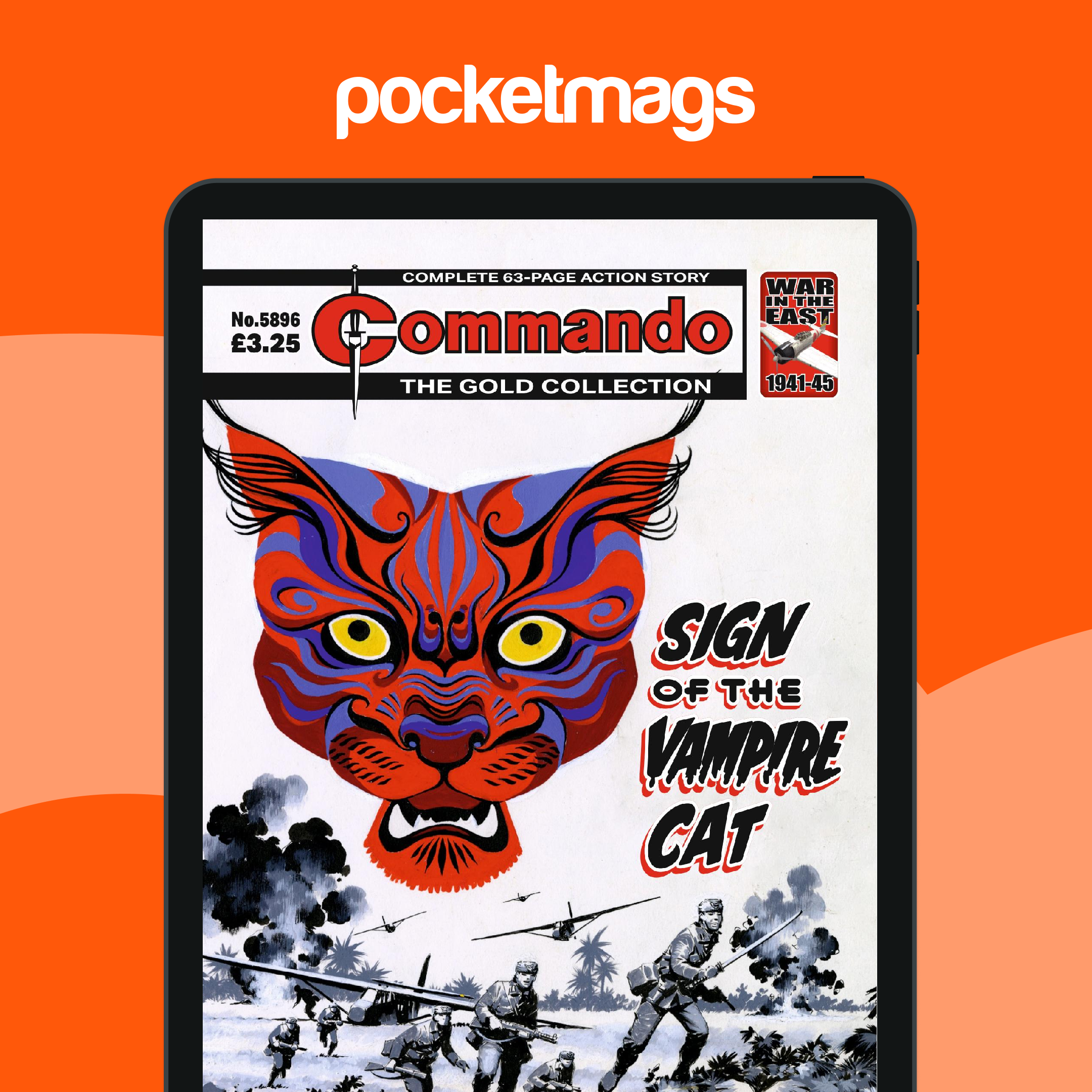 Commando Magazine - 5896 Back Issue