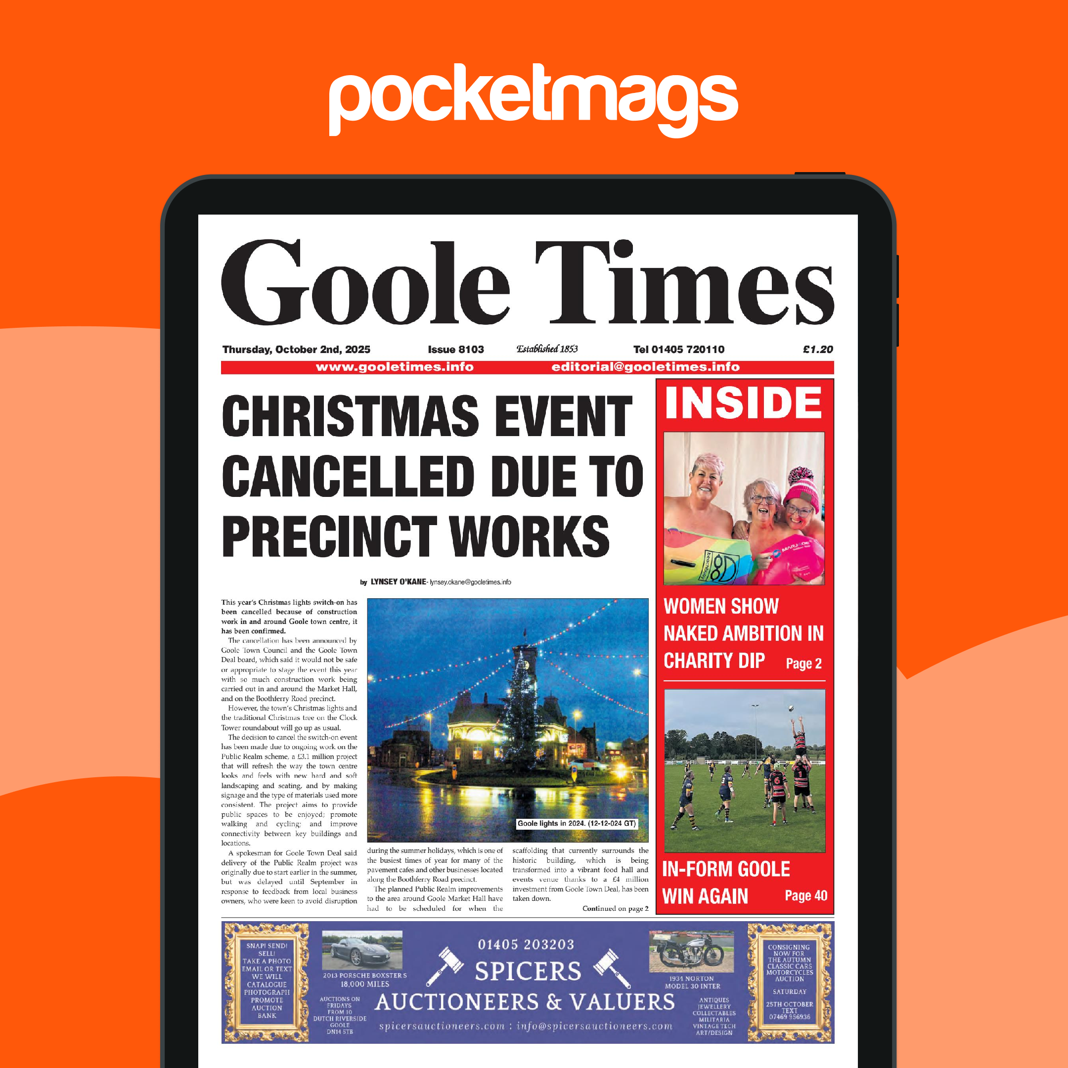 Goole Times Magazine - October 2nd 2025 Back Issue