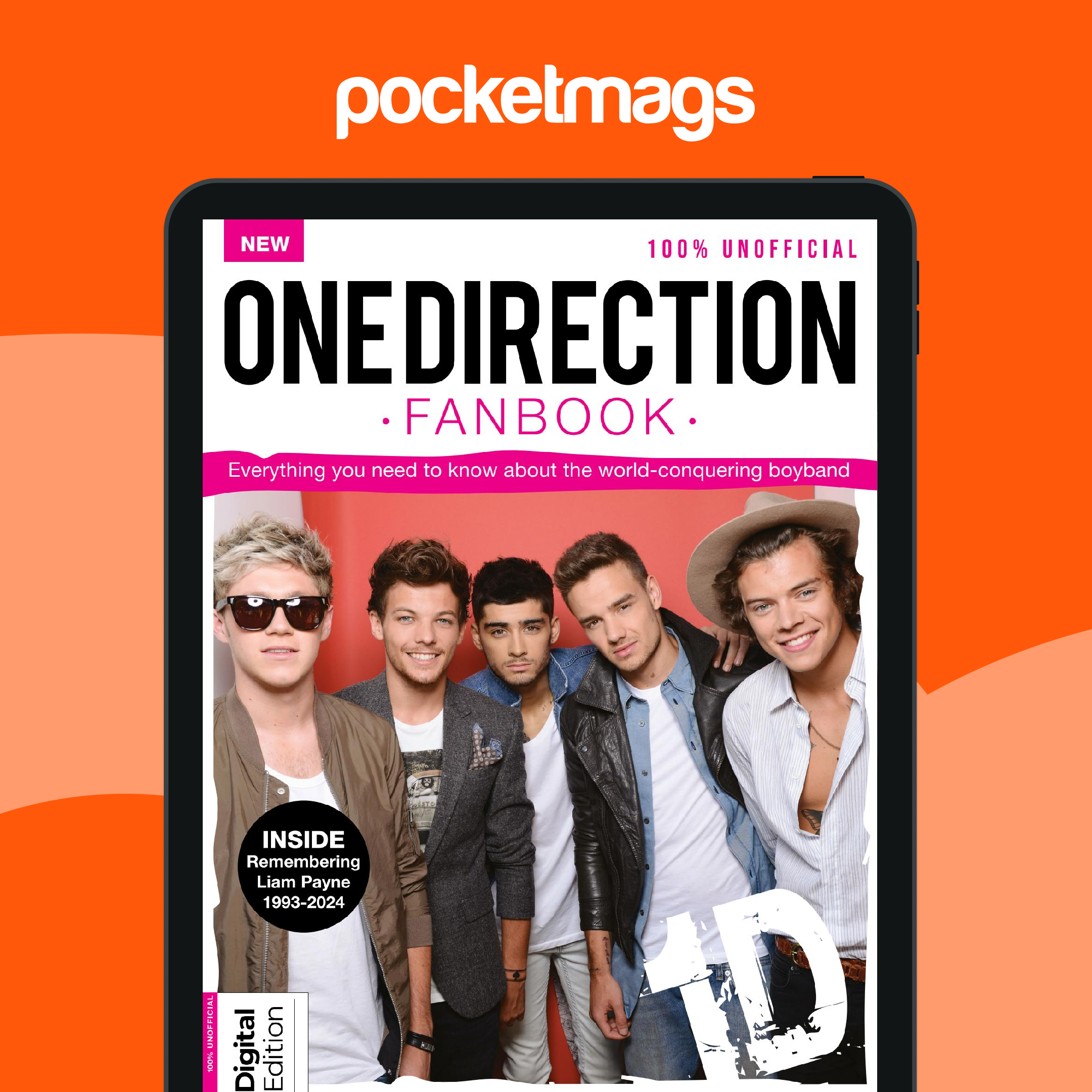 Music Magazine - The One Direction Fanbook Sixth Edition Back Issue