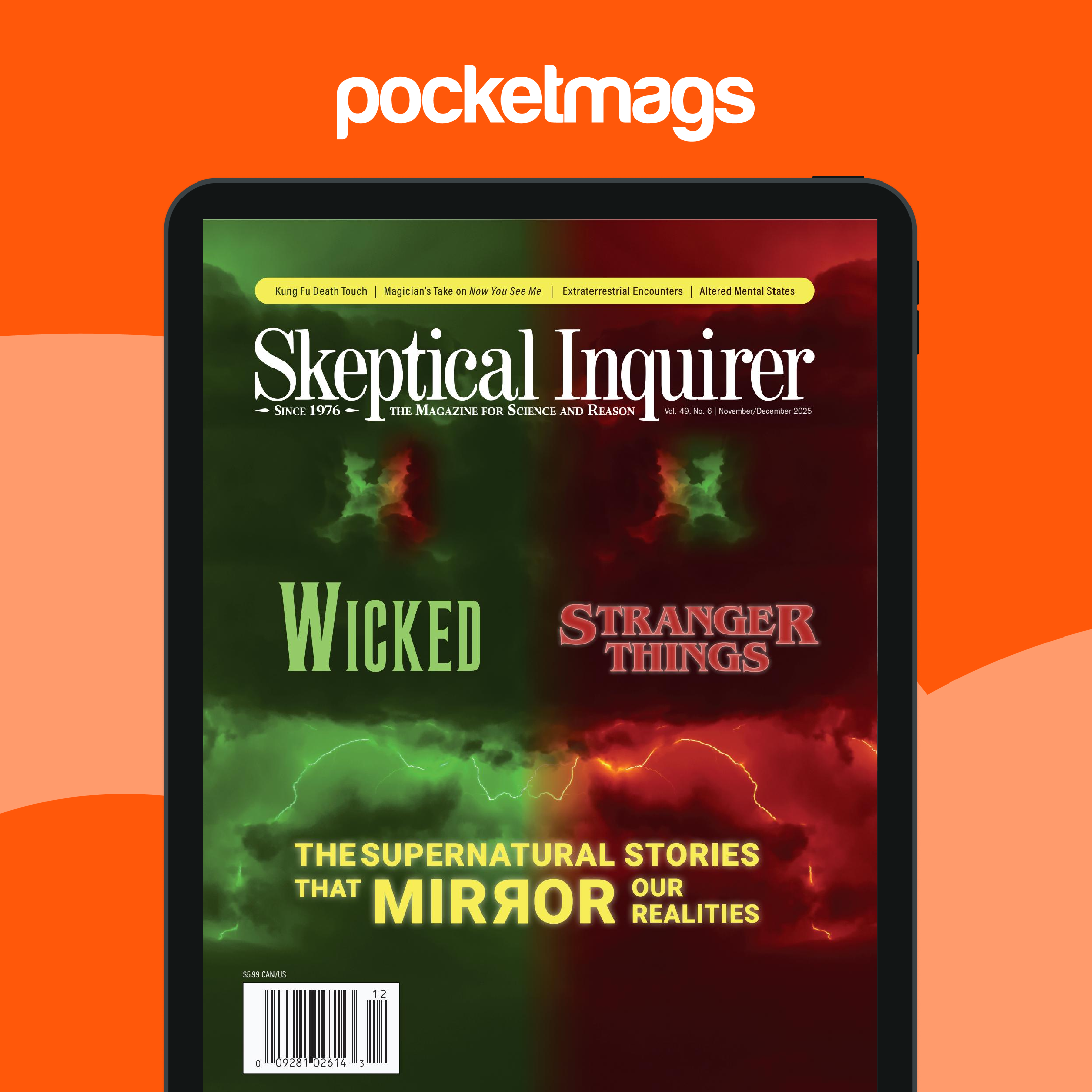 Skeptical Inquirer Magazine Subscriptions and Nov/Dec 2025 Issue