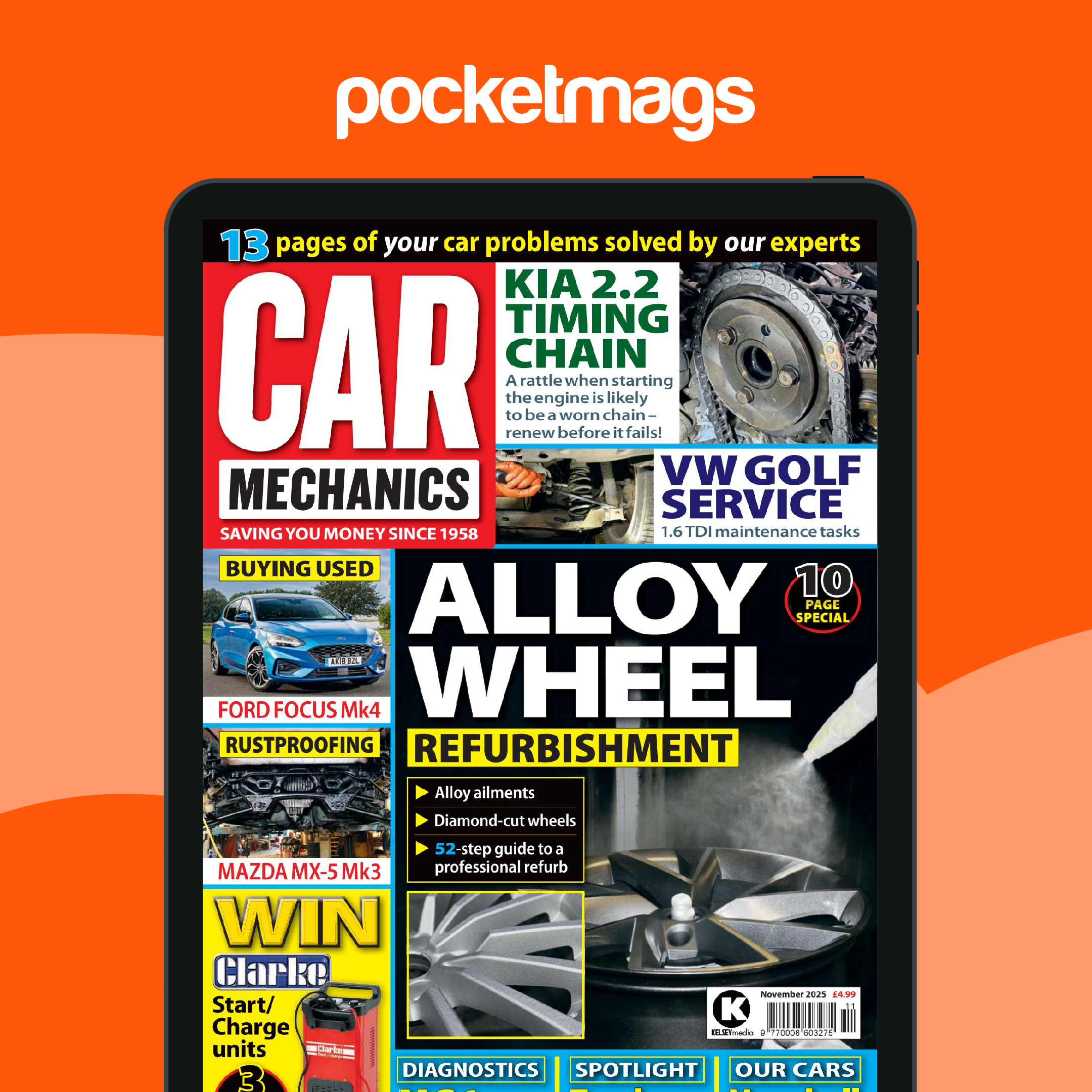 Car Mechanics Magazine - Nov-25 Back Issue