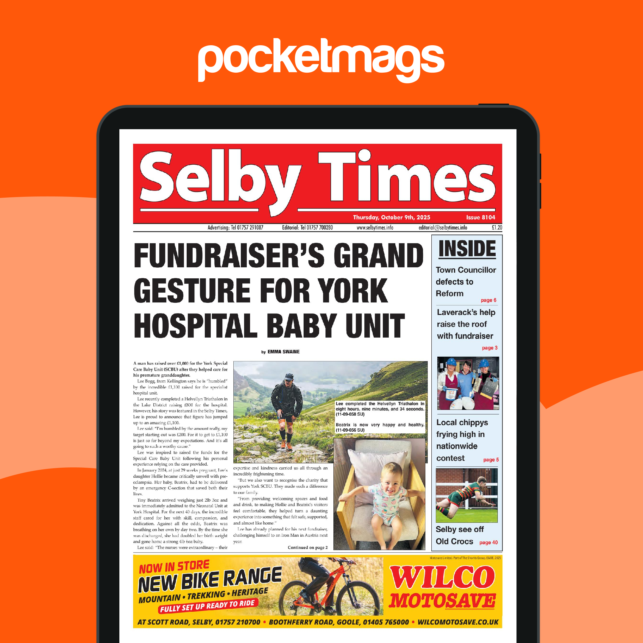 Selby Times Magazine - October 9th 2025 Retour à l'édition précédente