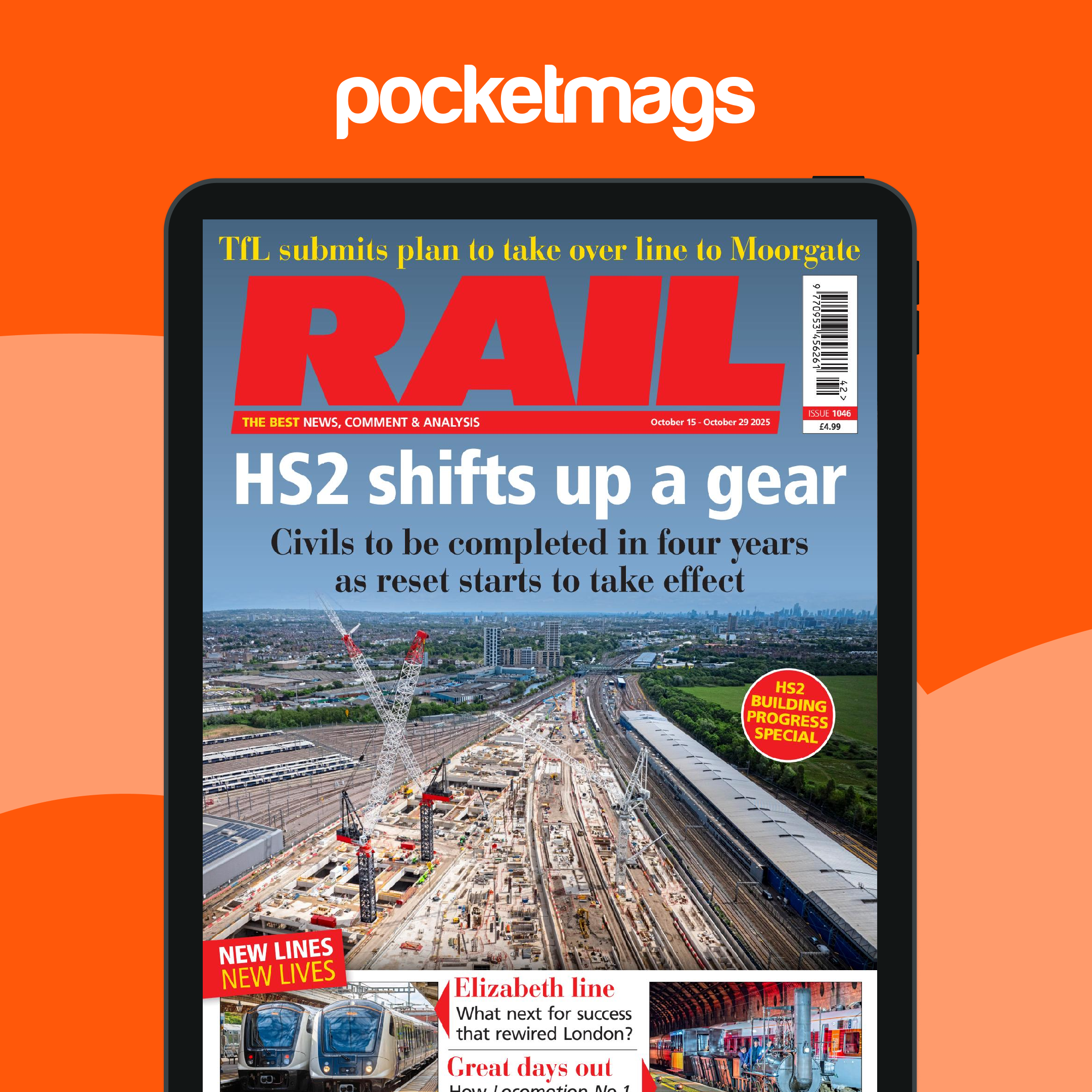 Rail Magazine - 1046 Back Issue