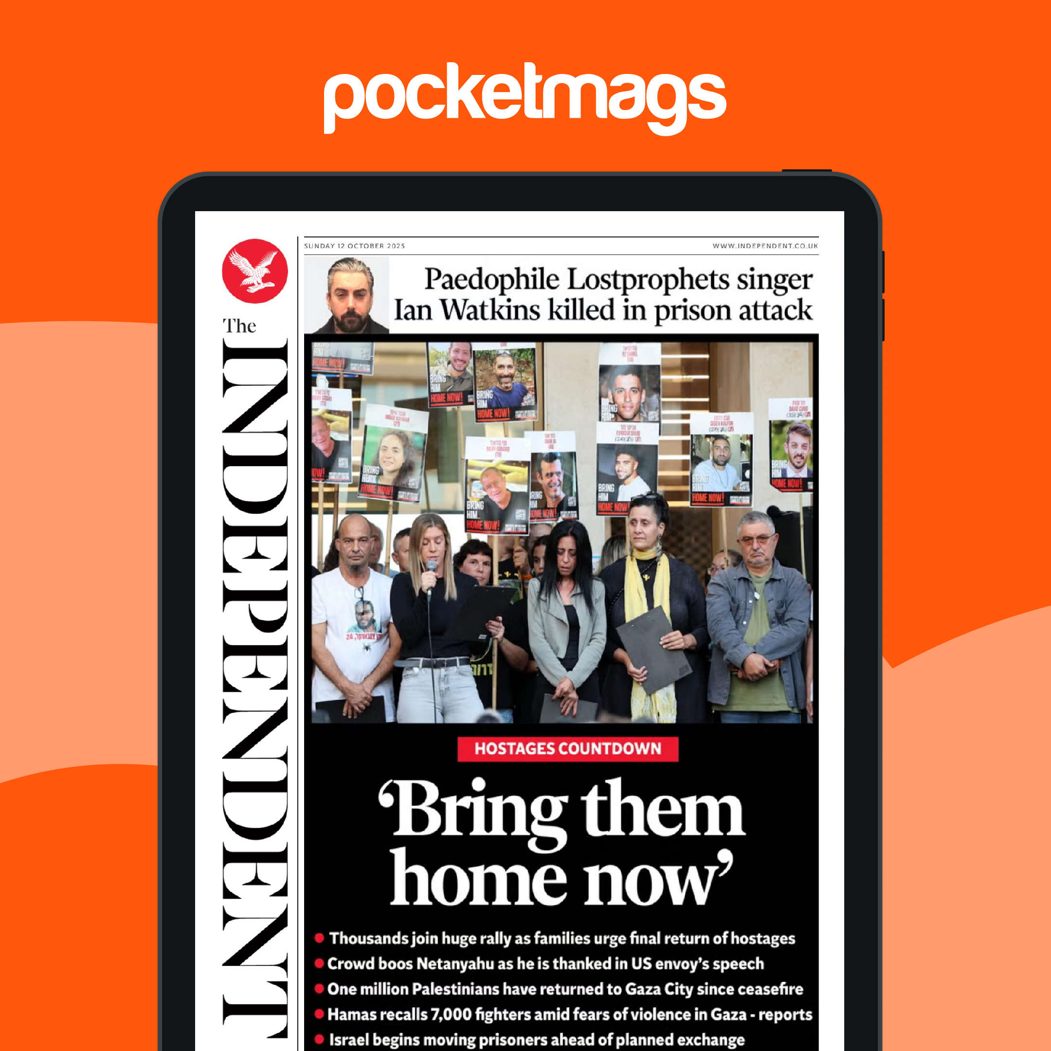 The Independent Daily Edition Newspaper - Sunday, 12 October 2025 ...