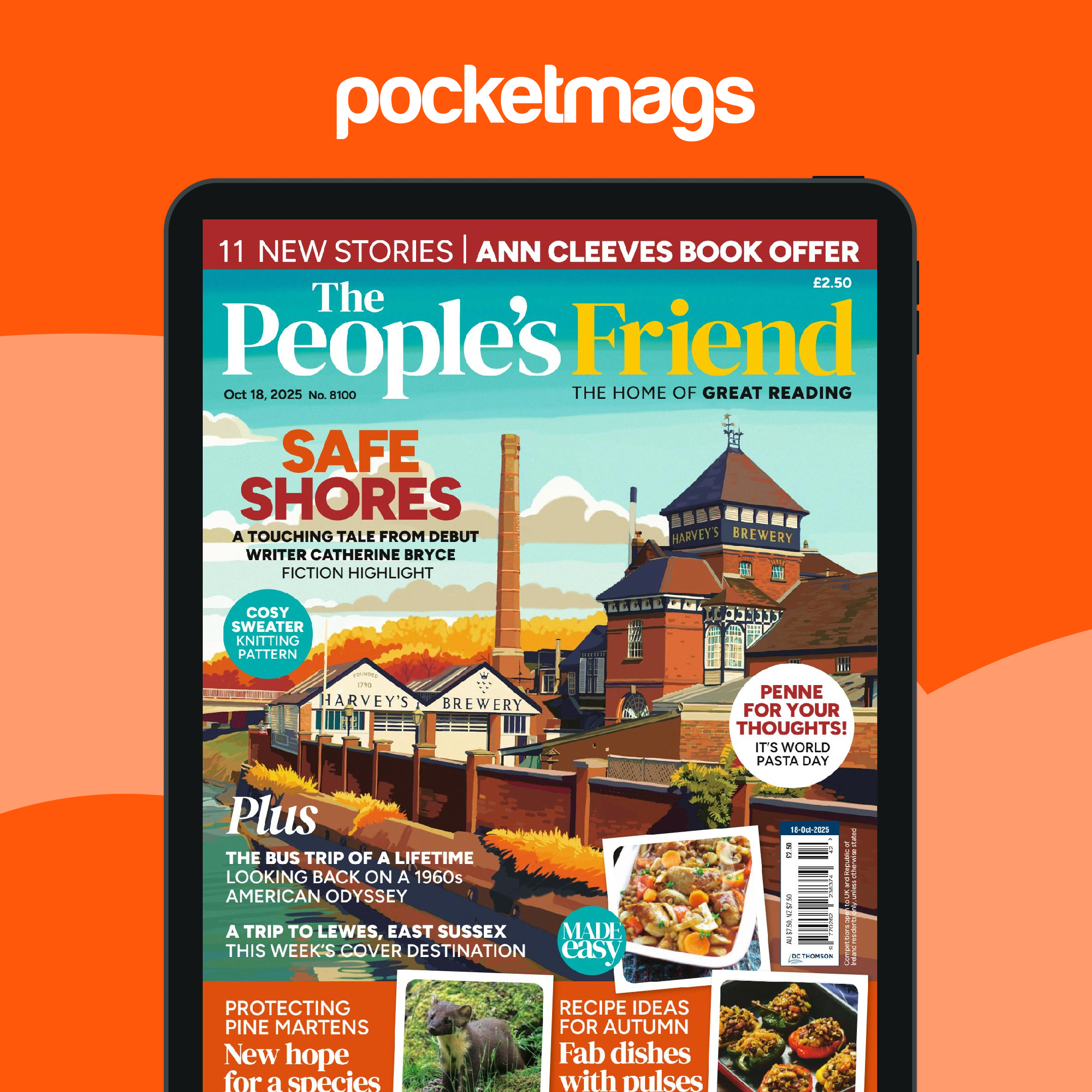 The People’s Friend Magazine - 18-Oct Back Issue