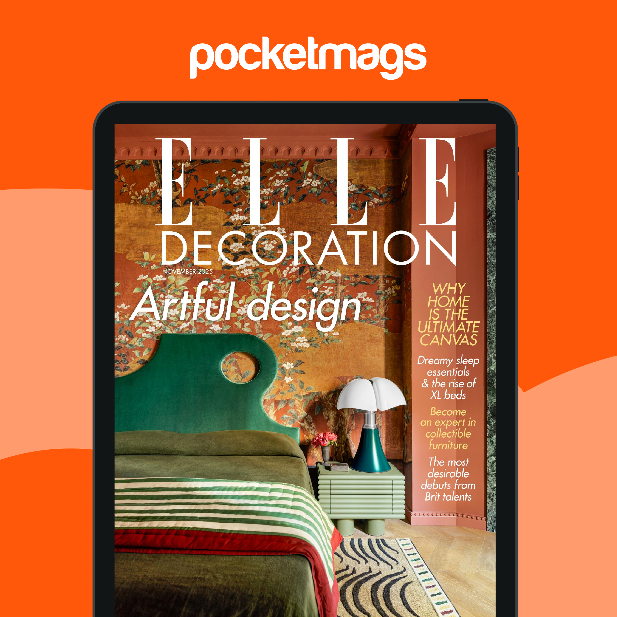 Elle Decoration Magazine Subscriptions and Nov-25 Issue