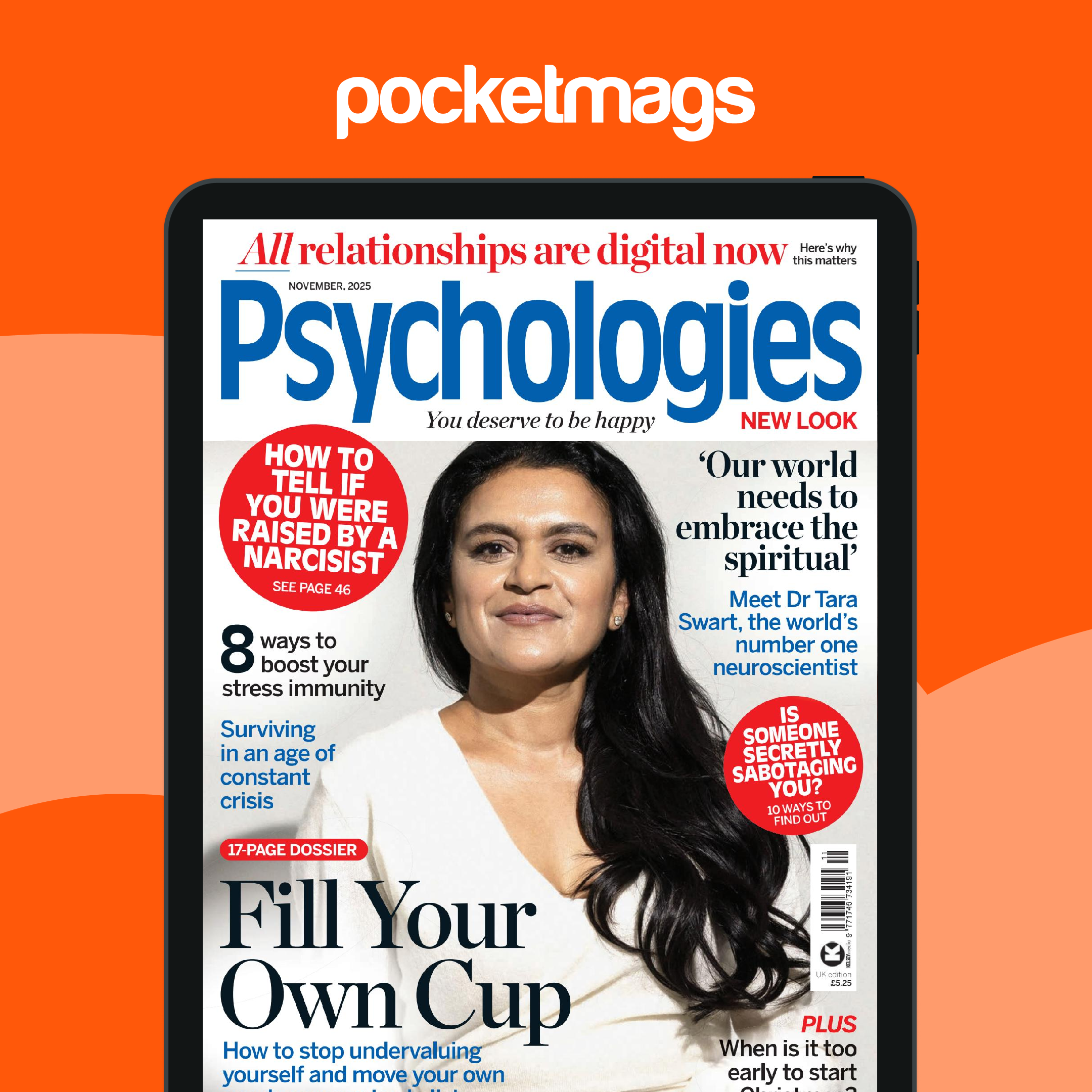 Psychologies Magazine Subscriptions and Nov-25 Issue