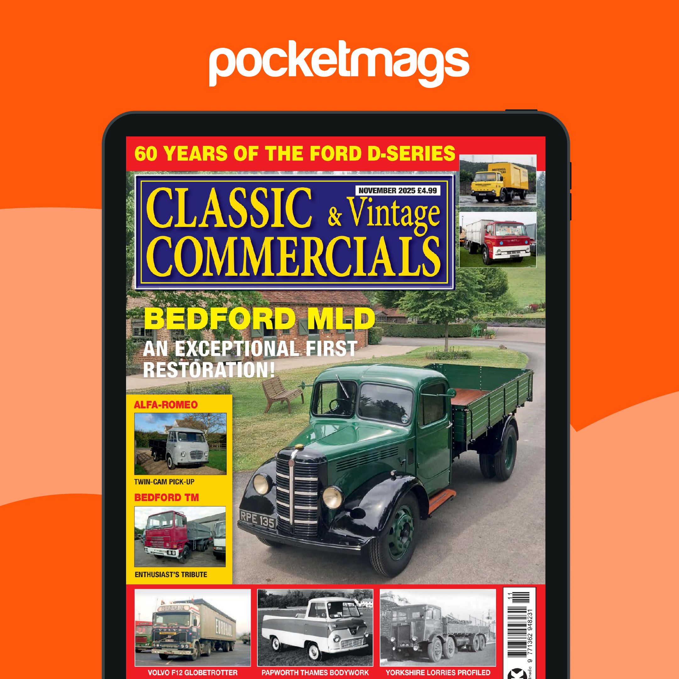 Classic & Vintage Commercials Magazine Subscriptions and Nov-25 Issue