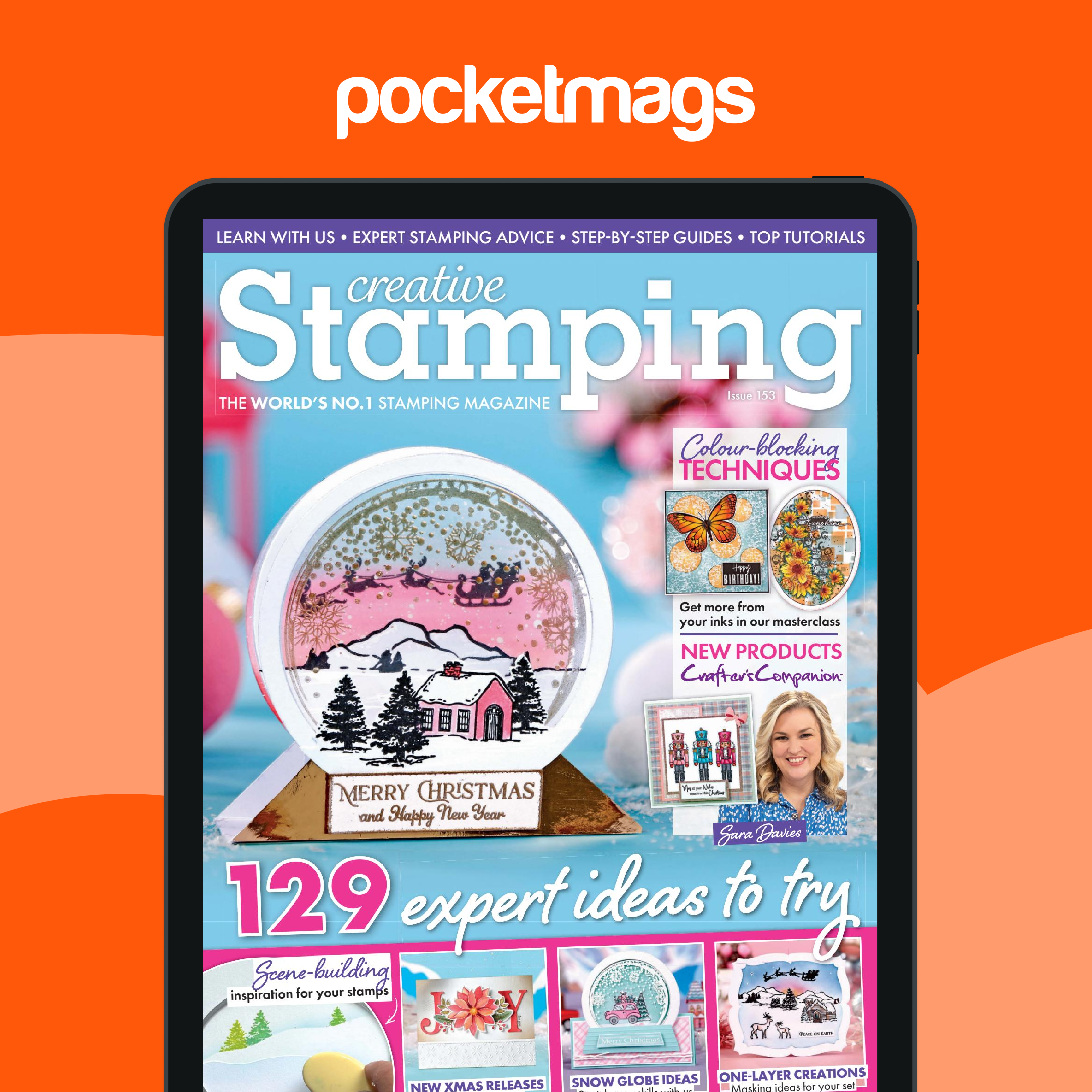 Creative Stamping Magazine Subscriptions and Issue 153 Issue