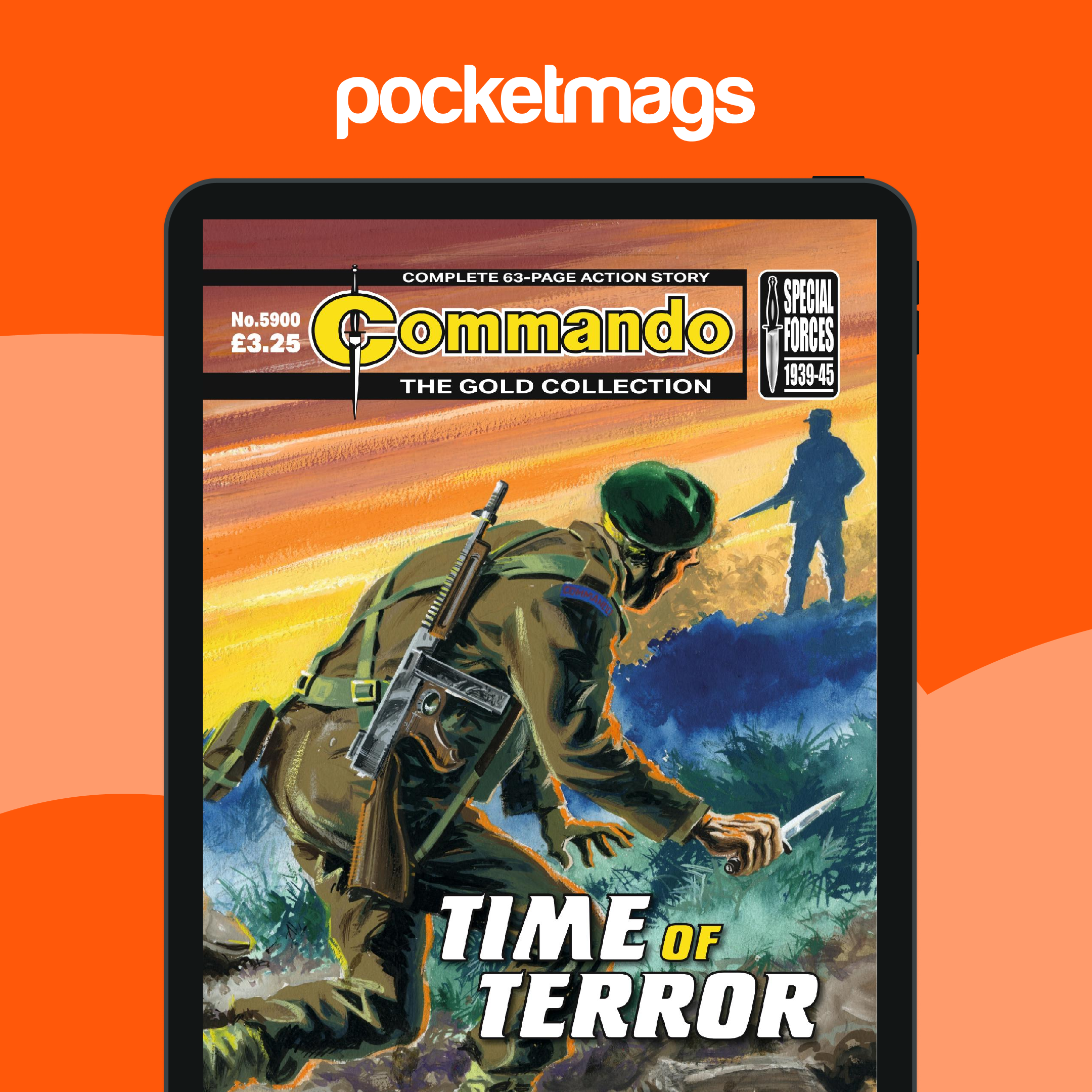 Commando Magazine - 5900 Back Issue