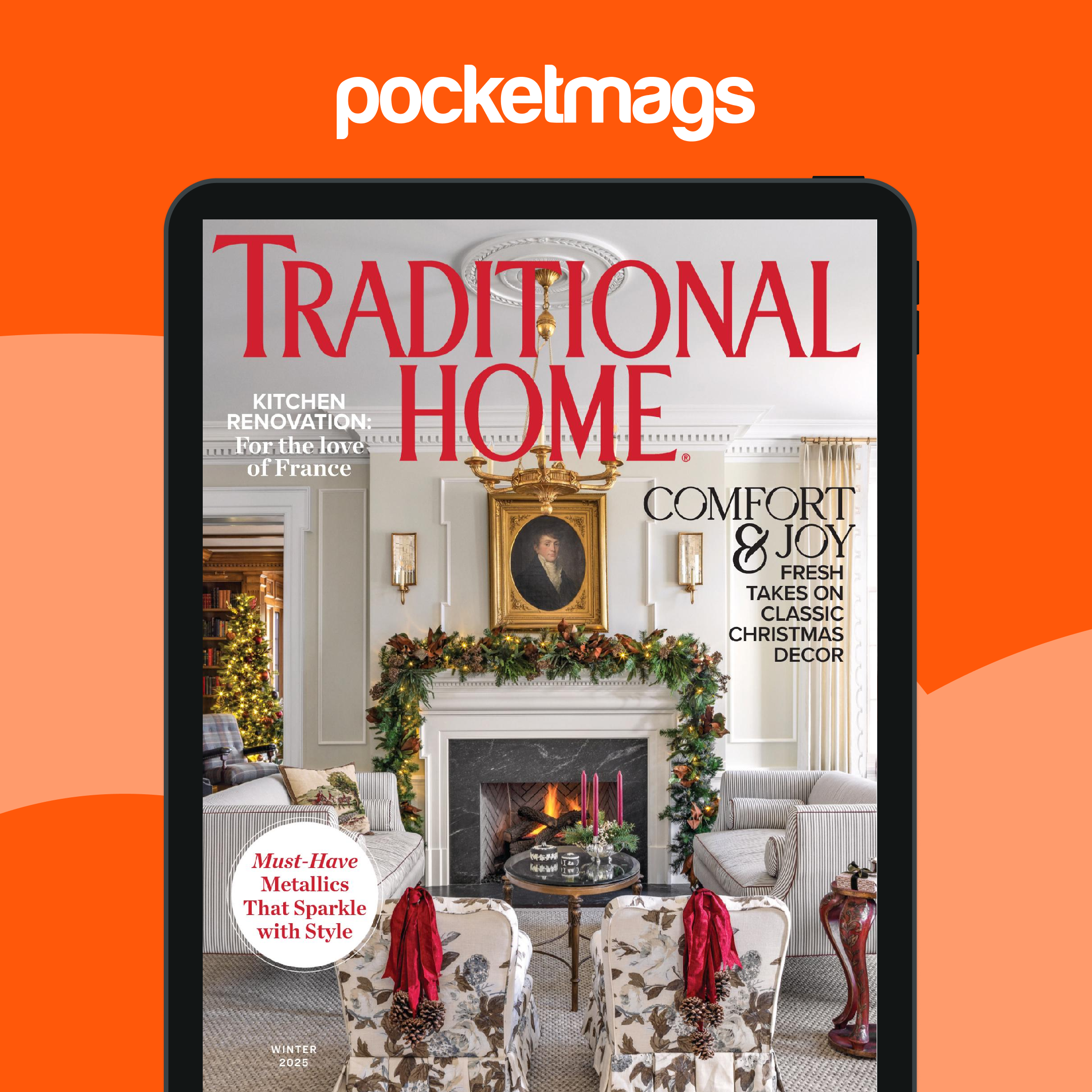 Traditional Home Magazine Subscriptions and Winter 2025 Issue