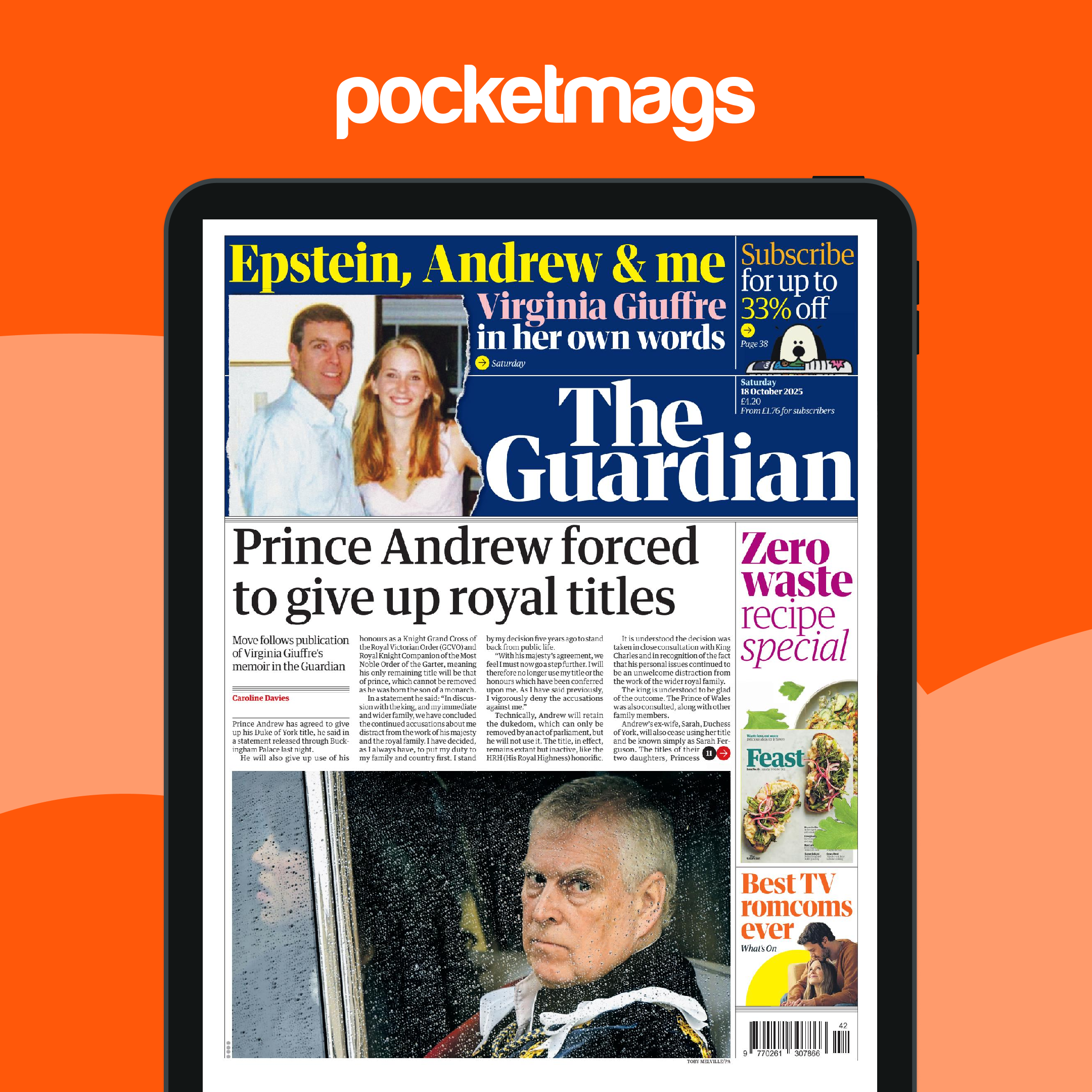The Guardian Newspaper - Saturday, 18 October 2025 Back Issue