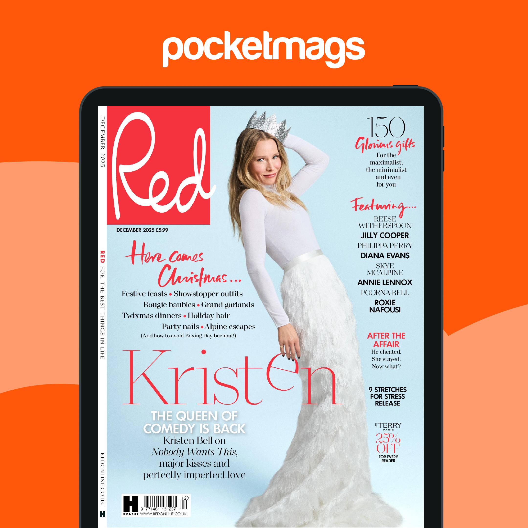 Red Magazine Subscriptions and Dec-25 Issue