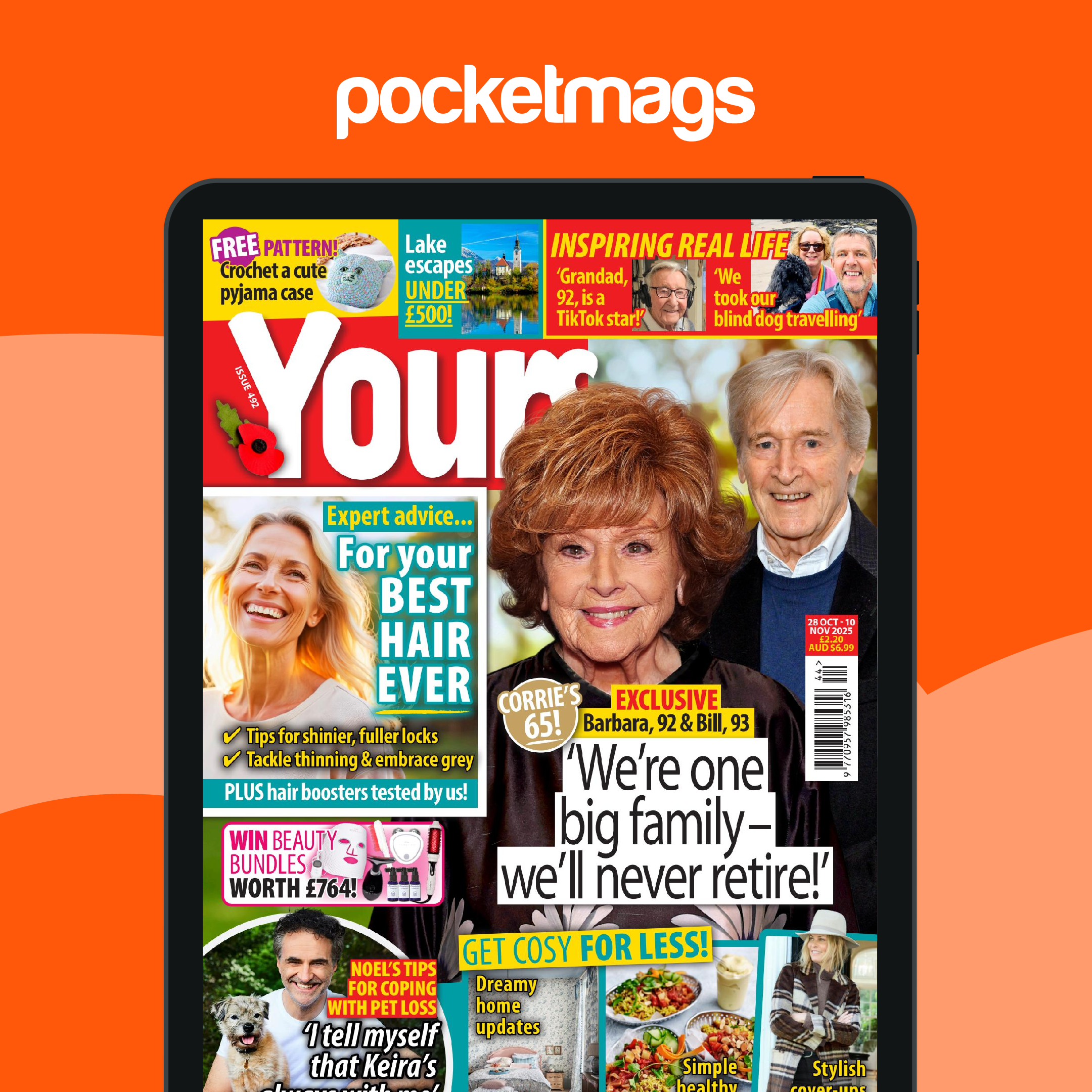 Yours Magazine Subscriptions and 492 Issue