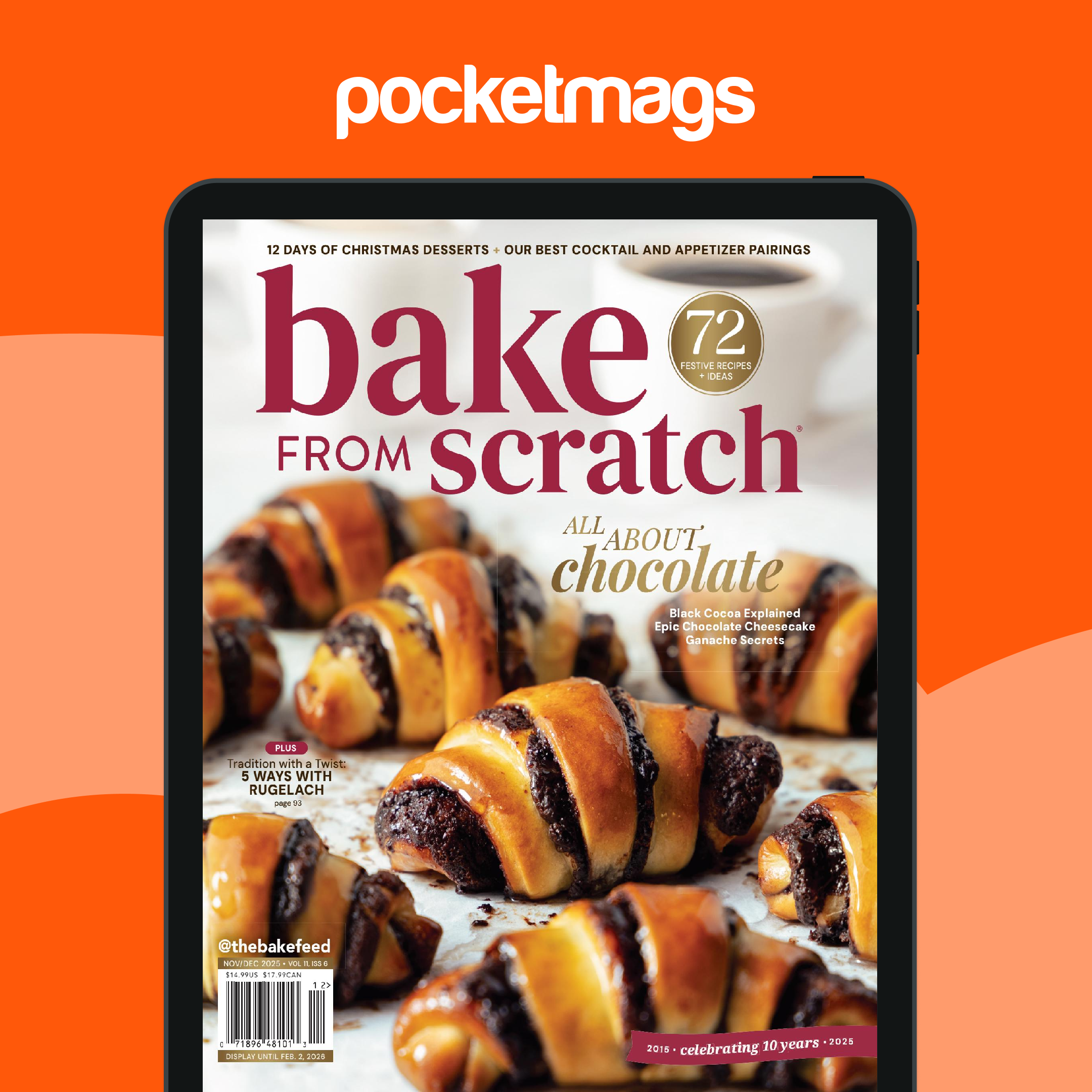 Bake from Scratch Magazine Subscriptions and November/December 2025 Issue