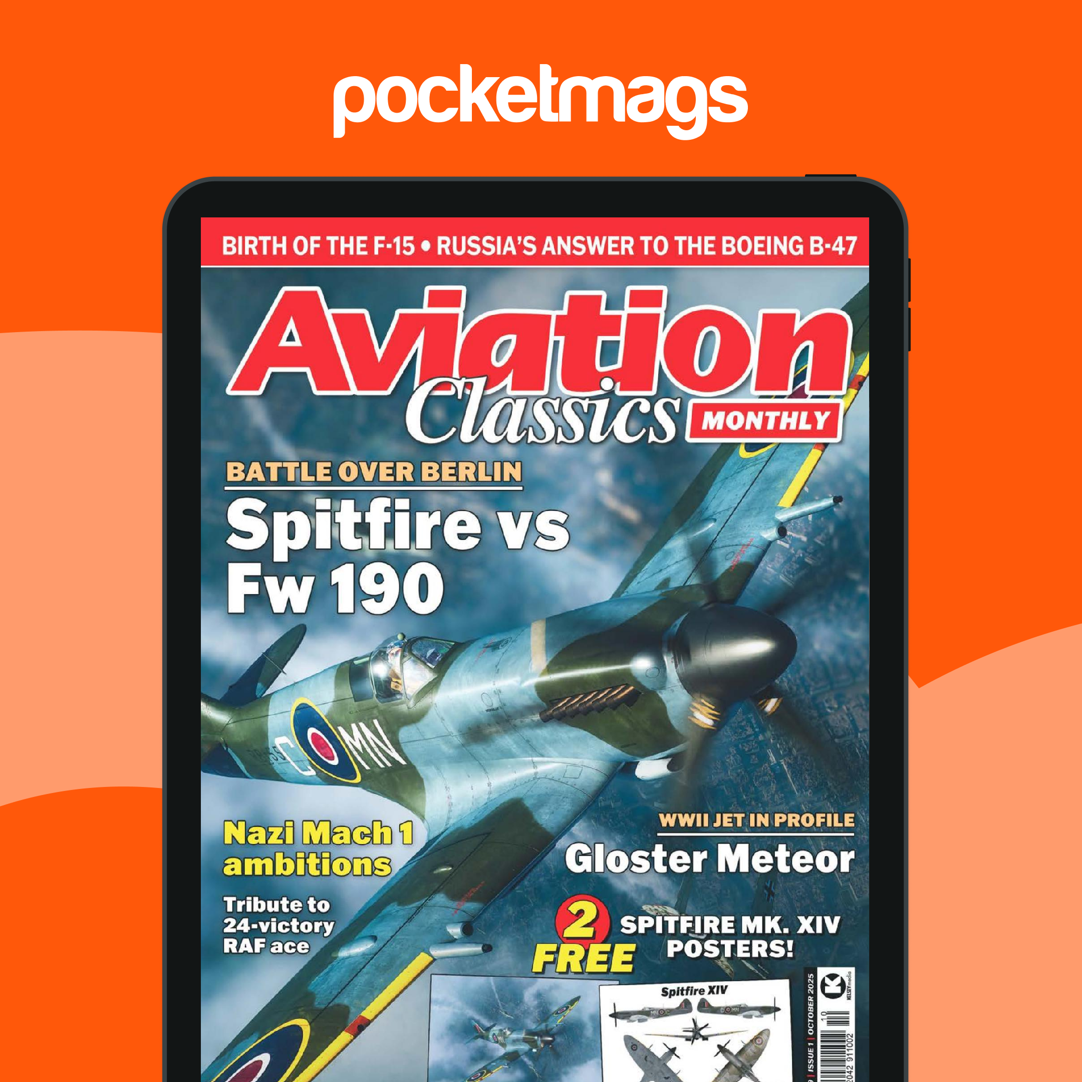 Aviation Classics Monthly Magazine - October 2025 Back Issue
