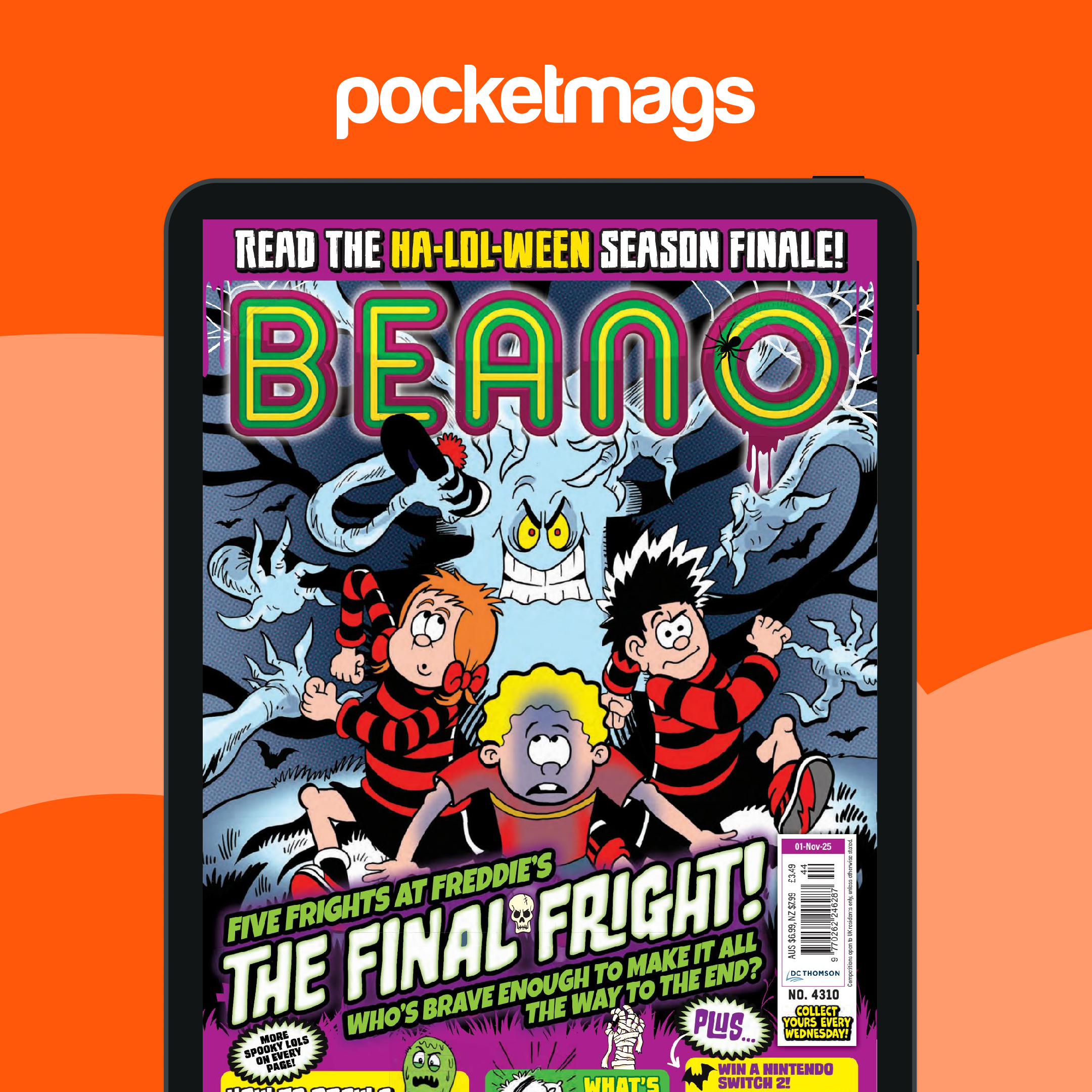 Beano Magazine - 01-Nov Back Issue