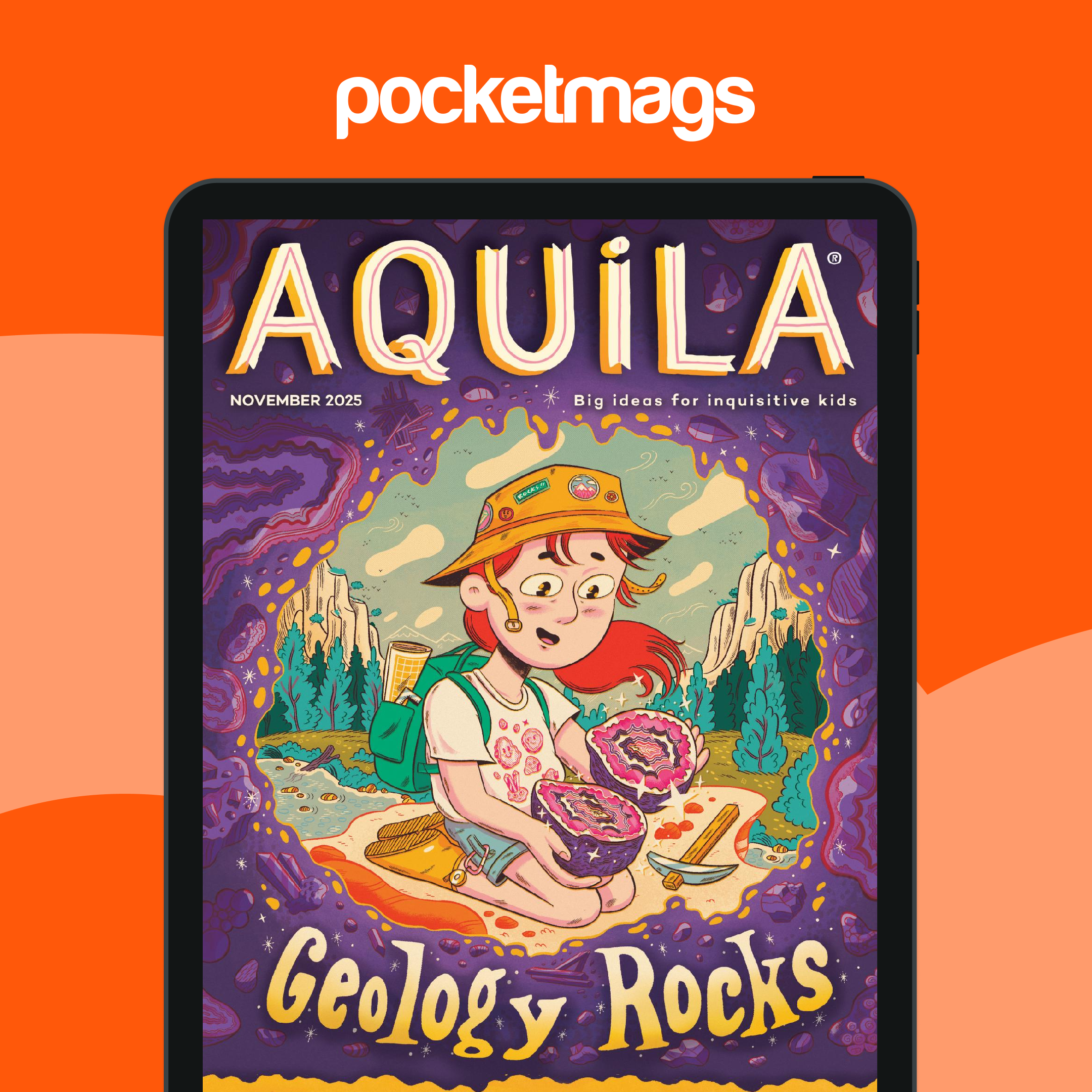 Aquila Magazine Subscriptions and Geology Rocks! Issue