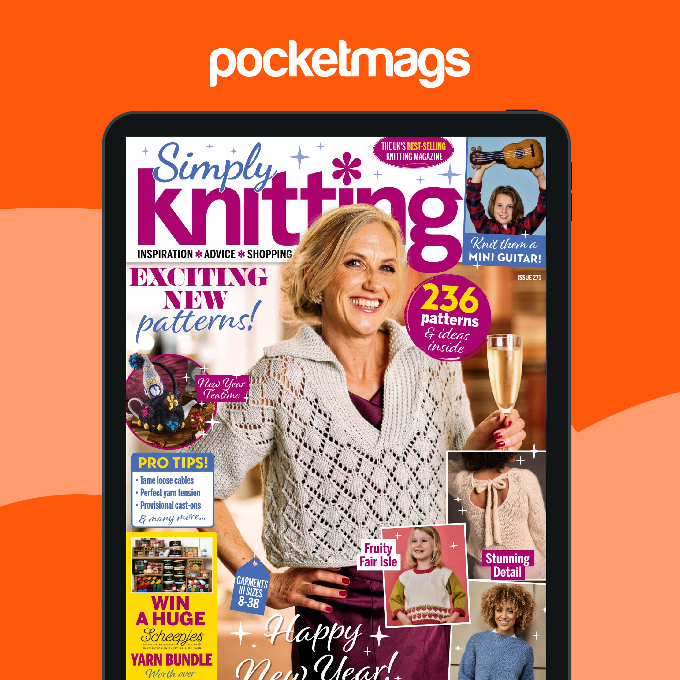 Simply Knitting Magazine Subscriptions and Christmas 2025 Issue